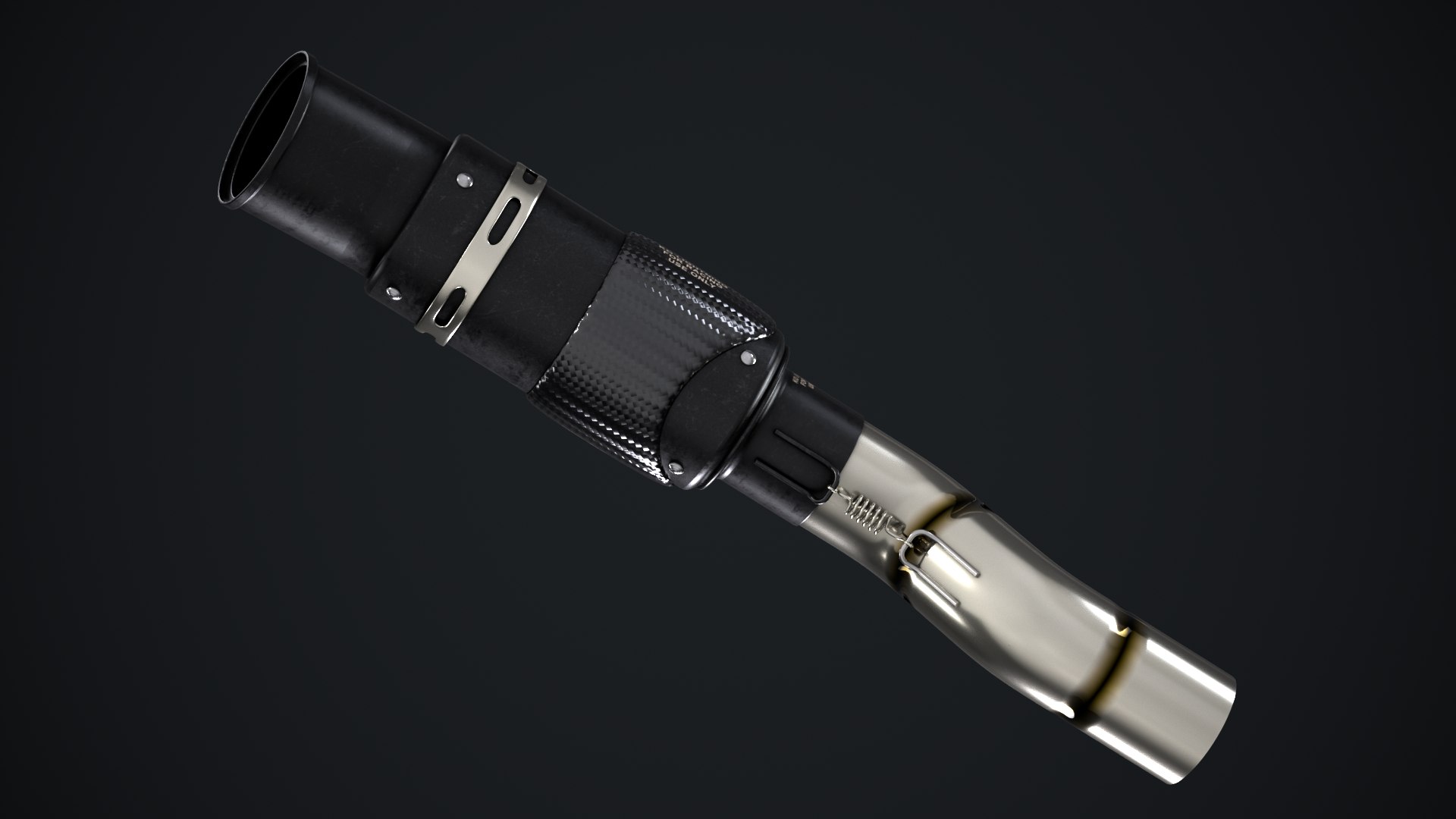 Exhaust Muffler 3D - TurboSquid 2096973