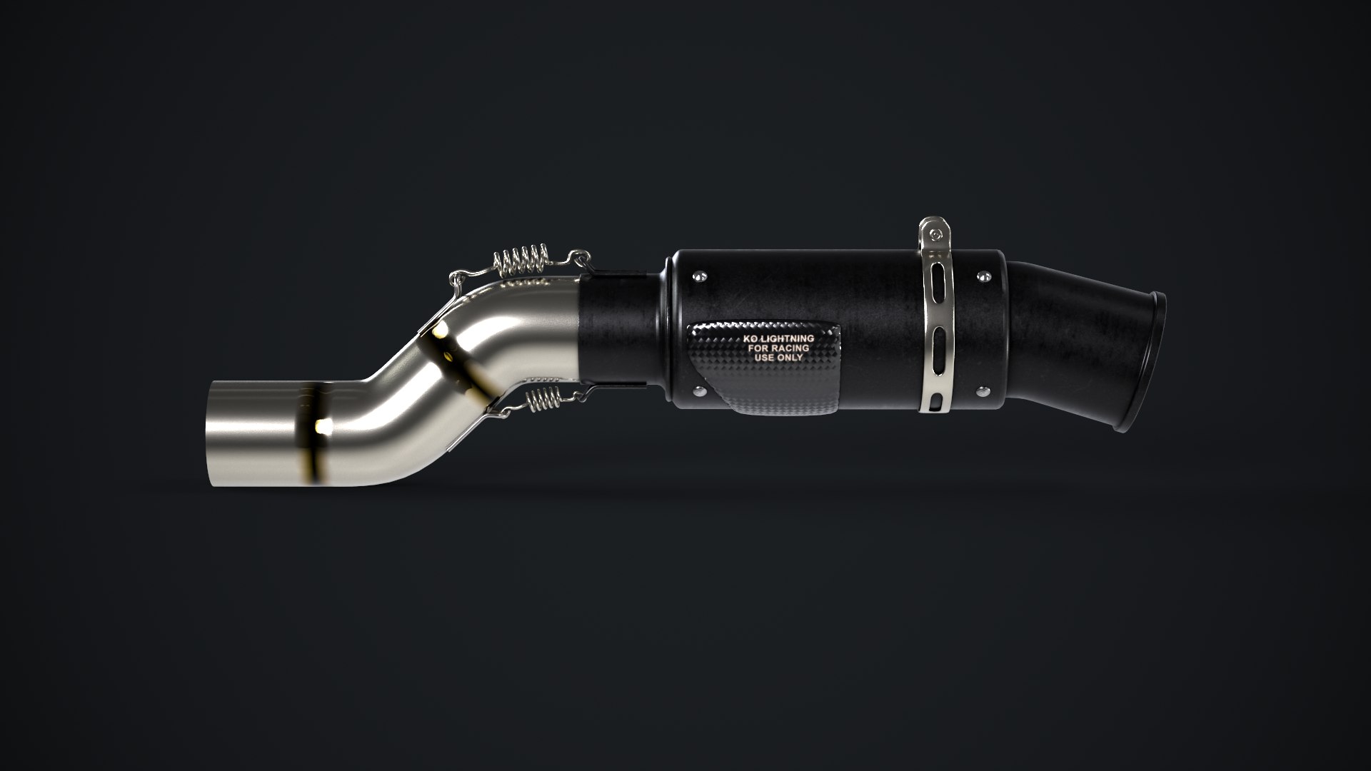 Exhaust Muffler 3D - TurboSquid 2096973