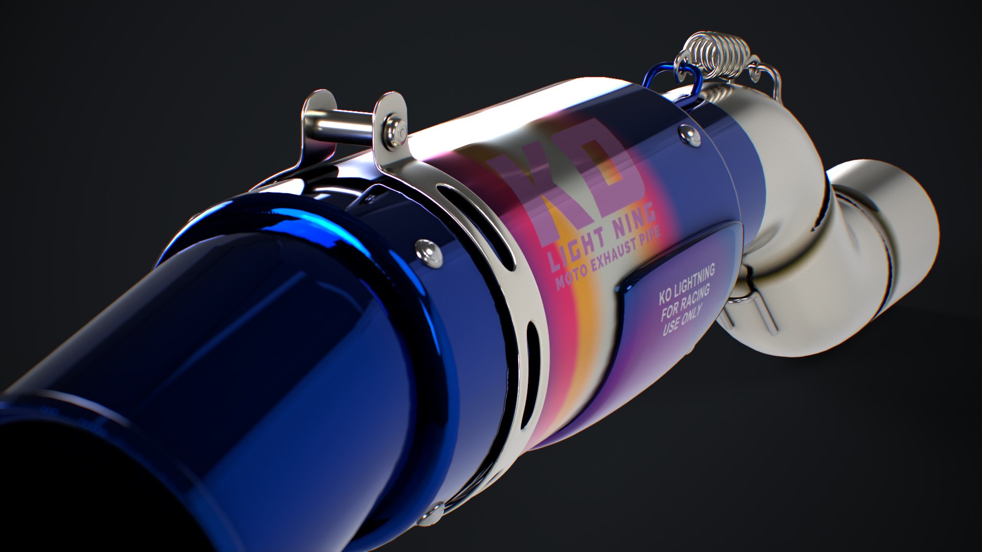 Exhaust Muffler 3D - TurboSquid 2096973