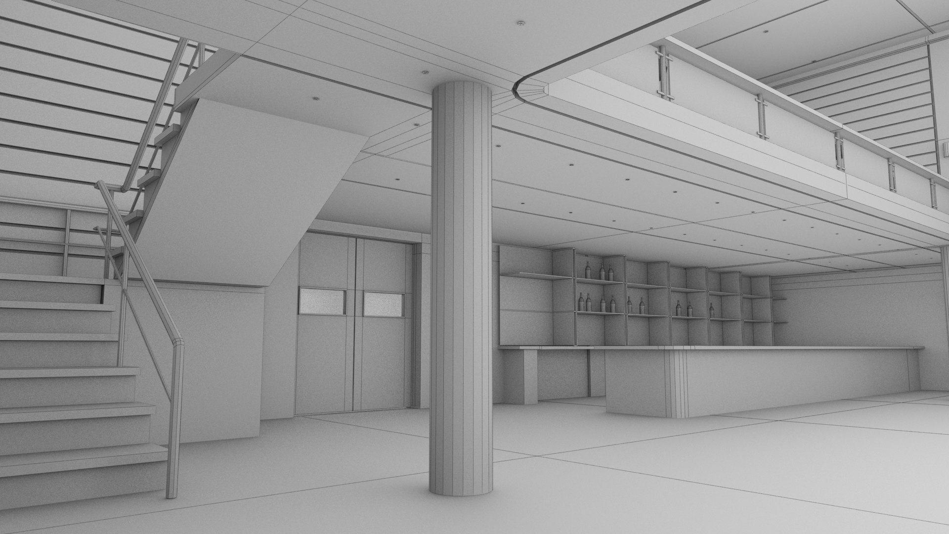 VR Theater Stand Up Comedy 3D Model - TurboSquid 2018197