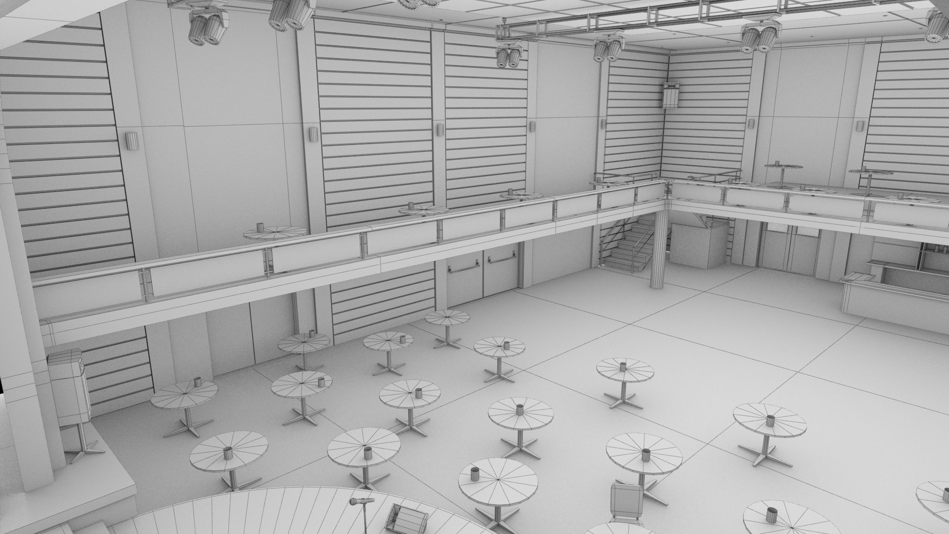 VR Theater Stand Up Comedy 3D Model - TurboSquid 2018197