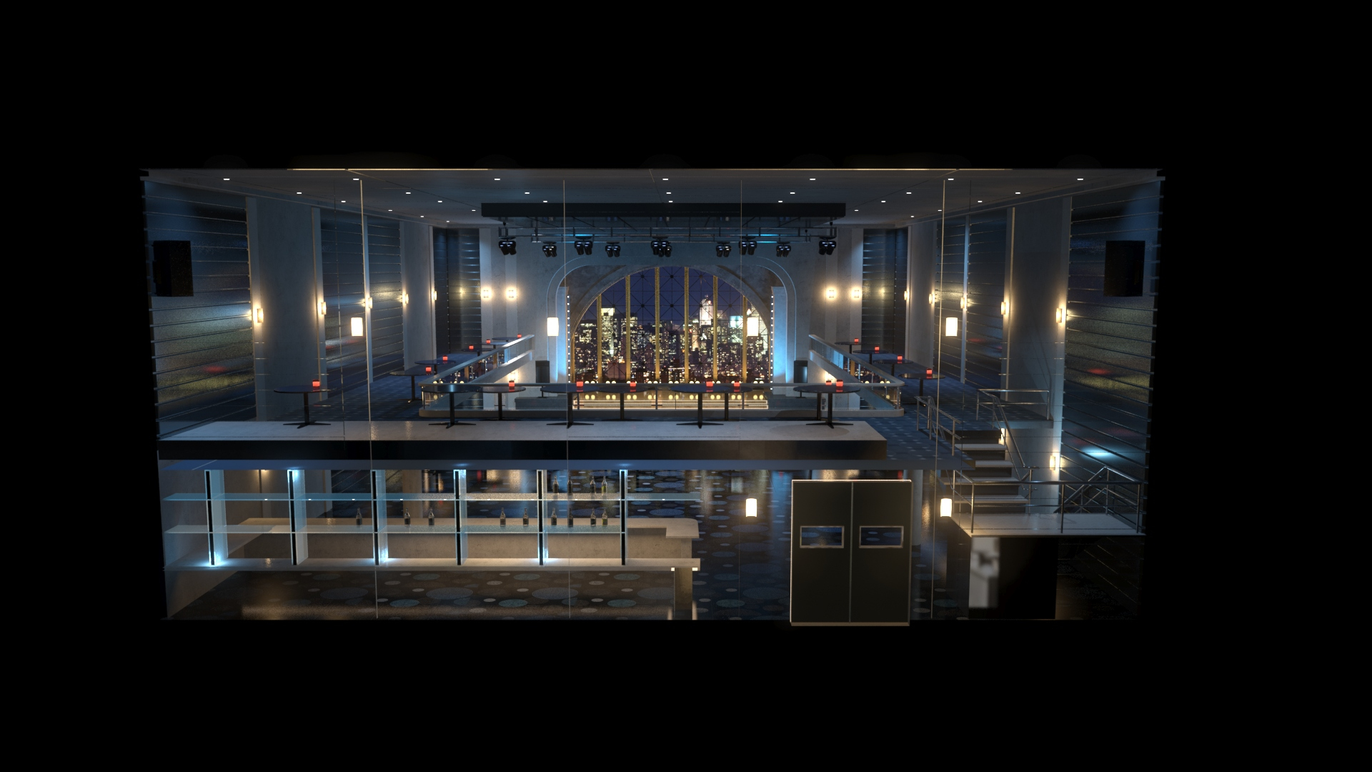 VR Theater Stand Up Comedy 3D Model - TurboSquid 2018197