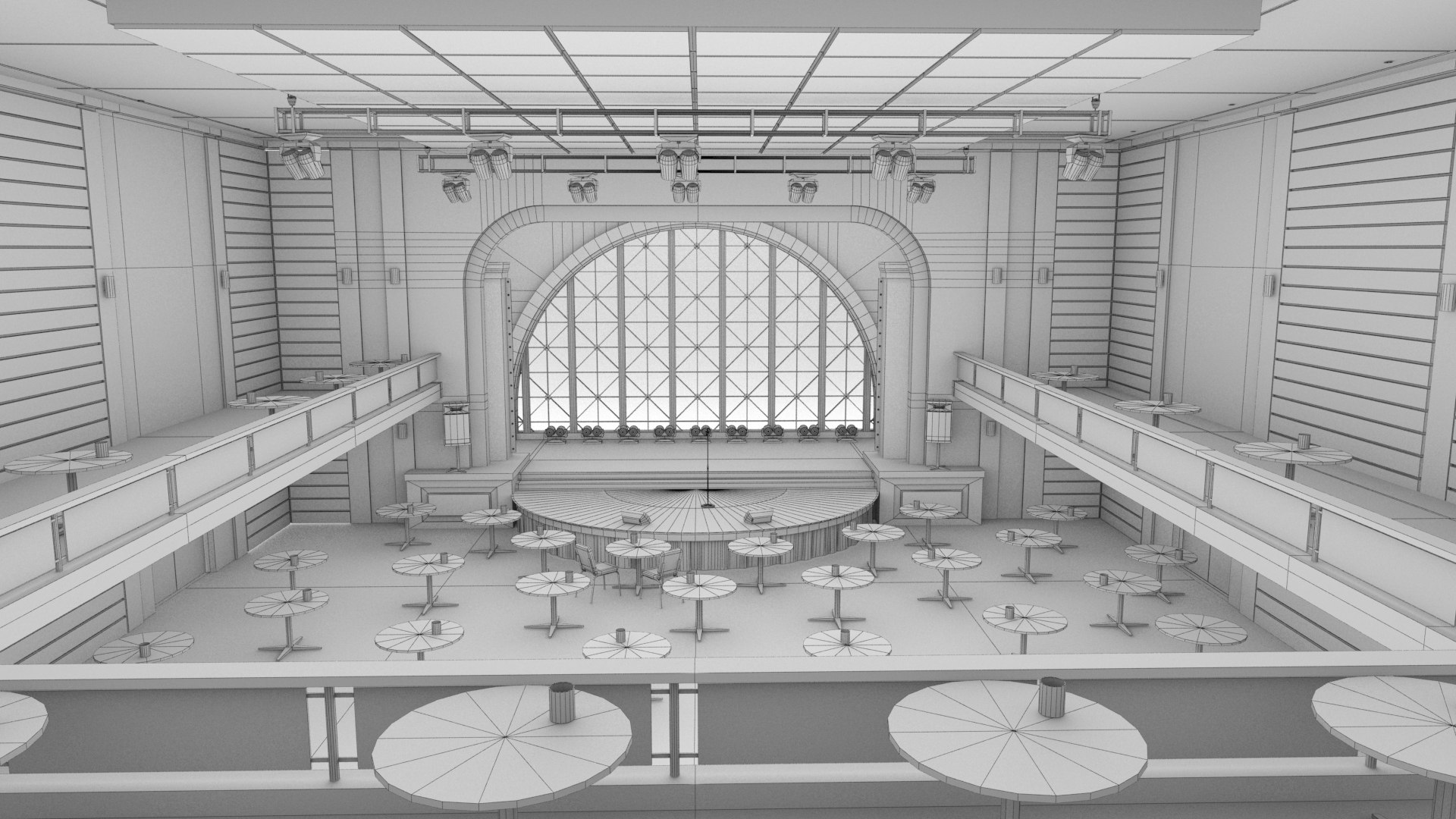 VR Theater Stand Up Comedy 3D Model - TurboSquid 2018197