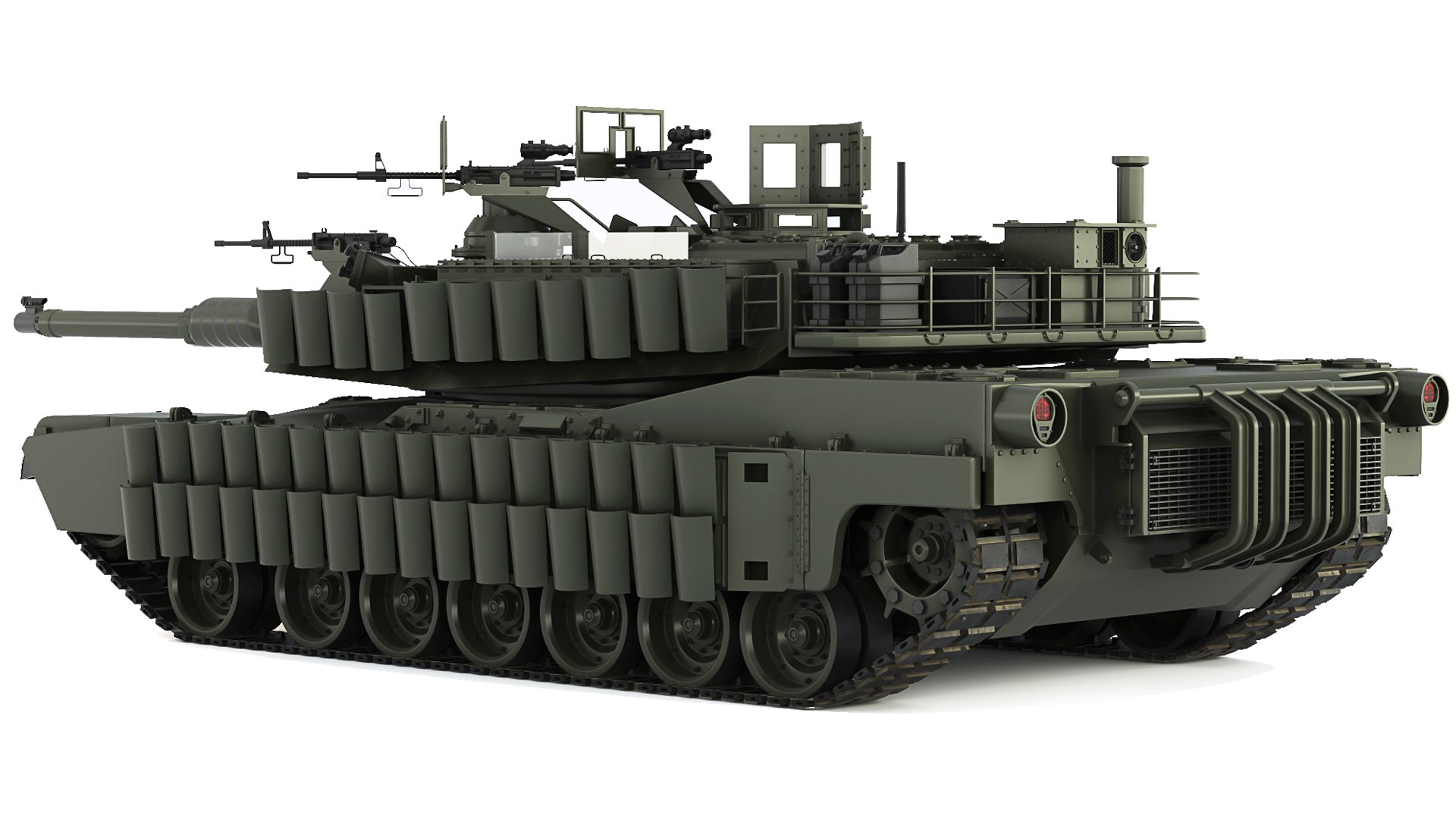 3D Tank Abrams M1A2 SEP TUSK II 2020 - TurboSquid 2083082