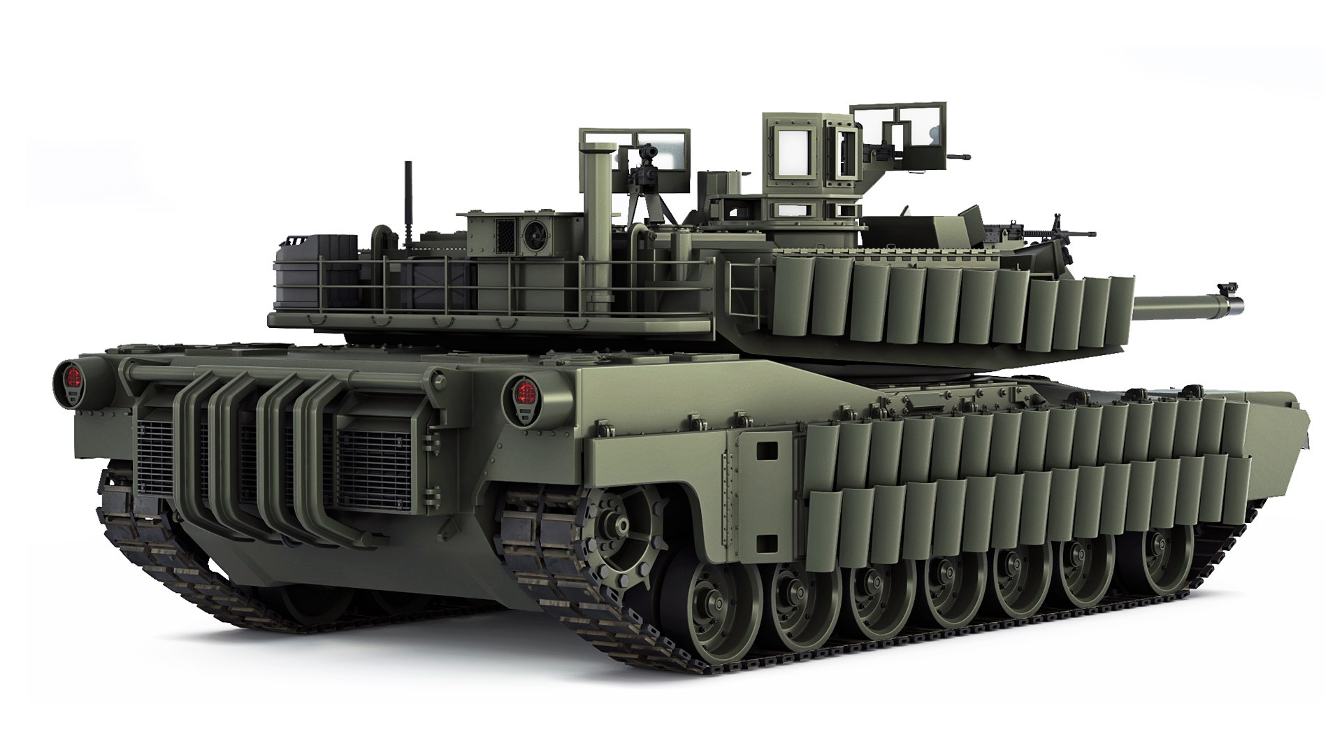 3D Tank Abrams M1A2 SEP TUSK II 2020 - TurboSquid 2083082
