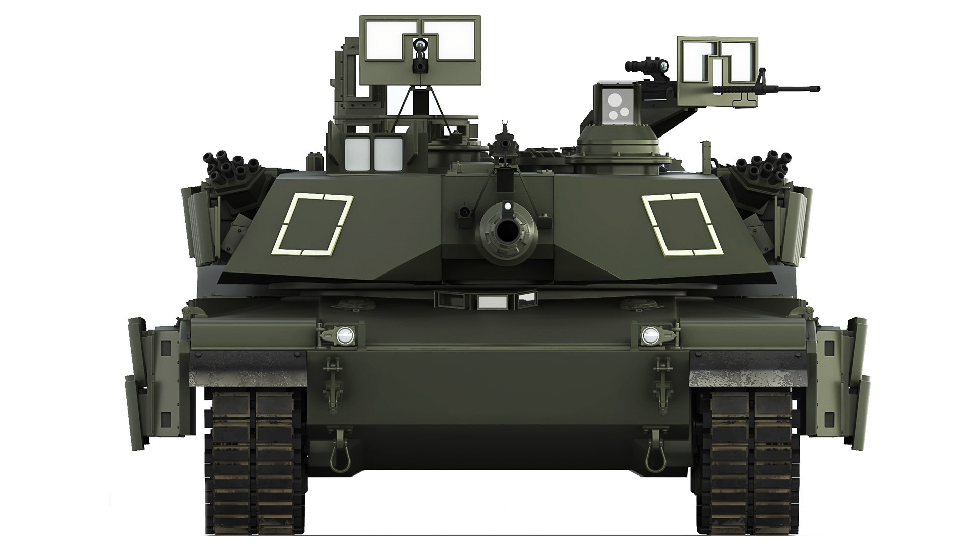 3D Tank Abrams M1A2 SEP TUSK II 2020 - TurboSquid 2083082