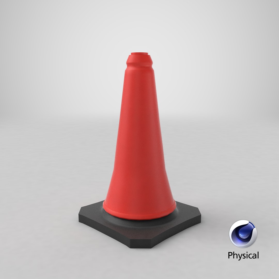 3D model construction cone 01 - TurboSquid 1383256