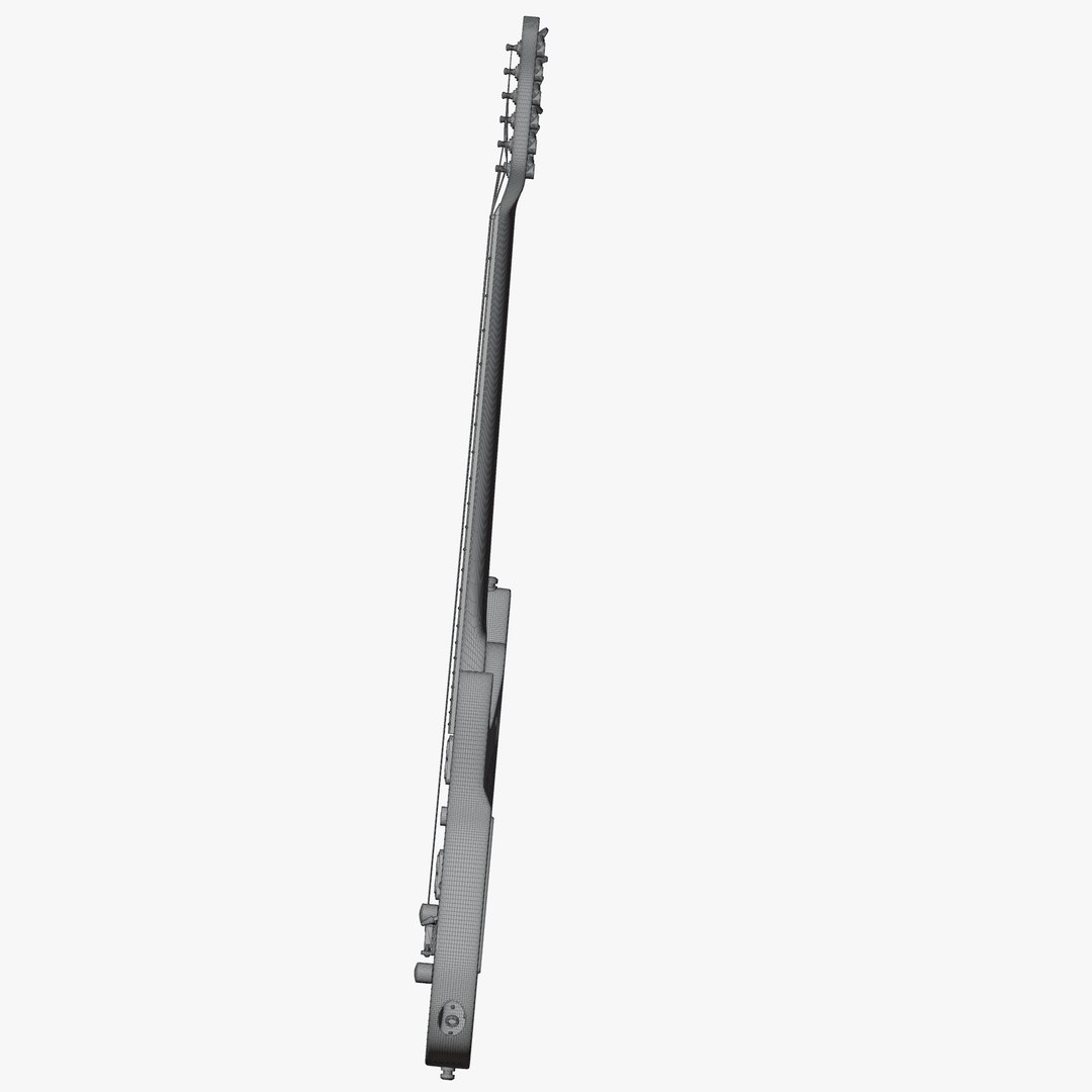 Fender Super Strat Electric Guitar 3D model - TurboSquid 2136545