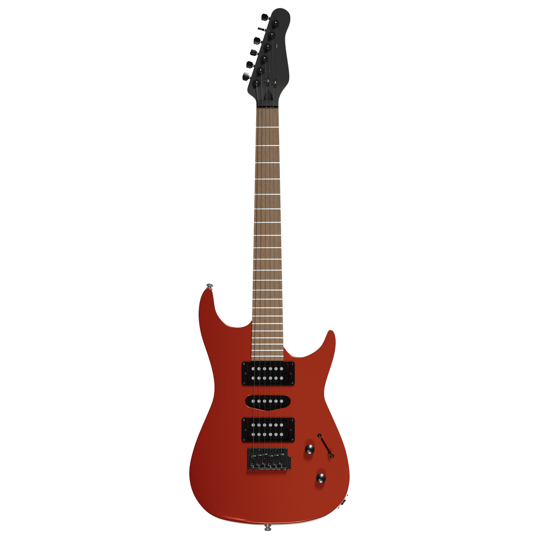 Fender Super Strat Electric Guitar 3D model - TurboSquid 2136545