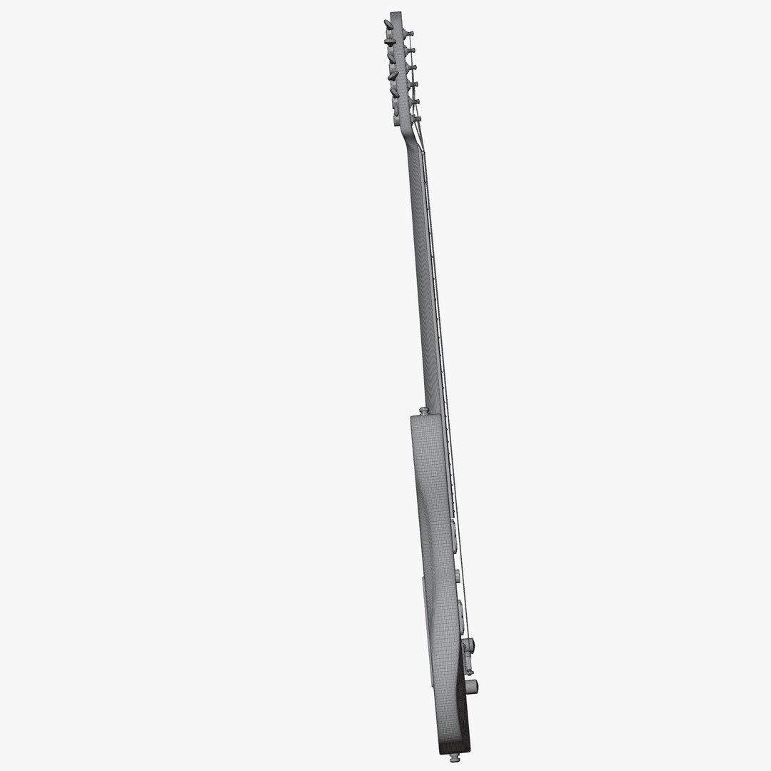 Fender Super Strat Electric Guitar 3D model - TurboSquid 2136545