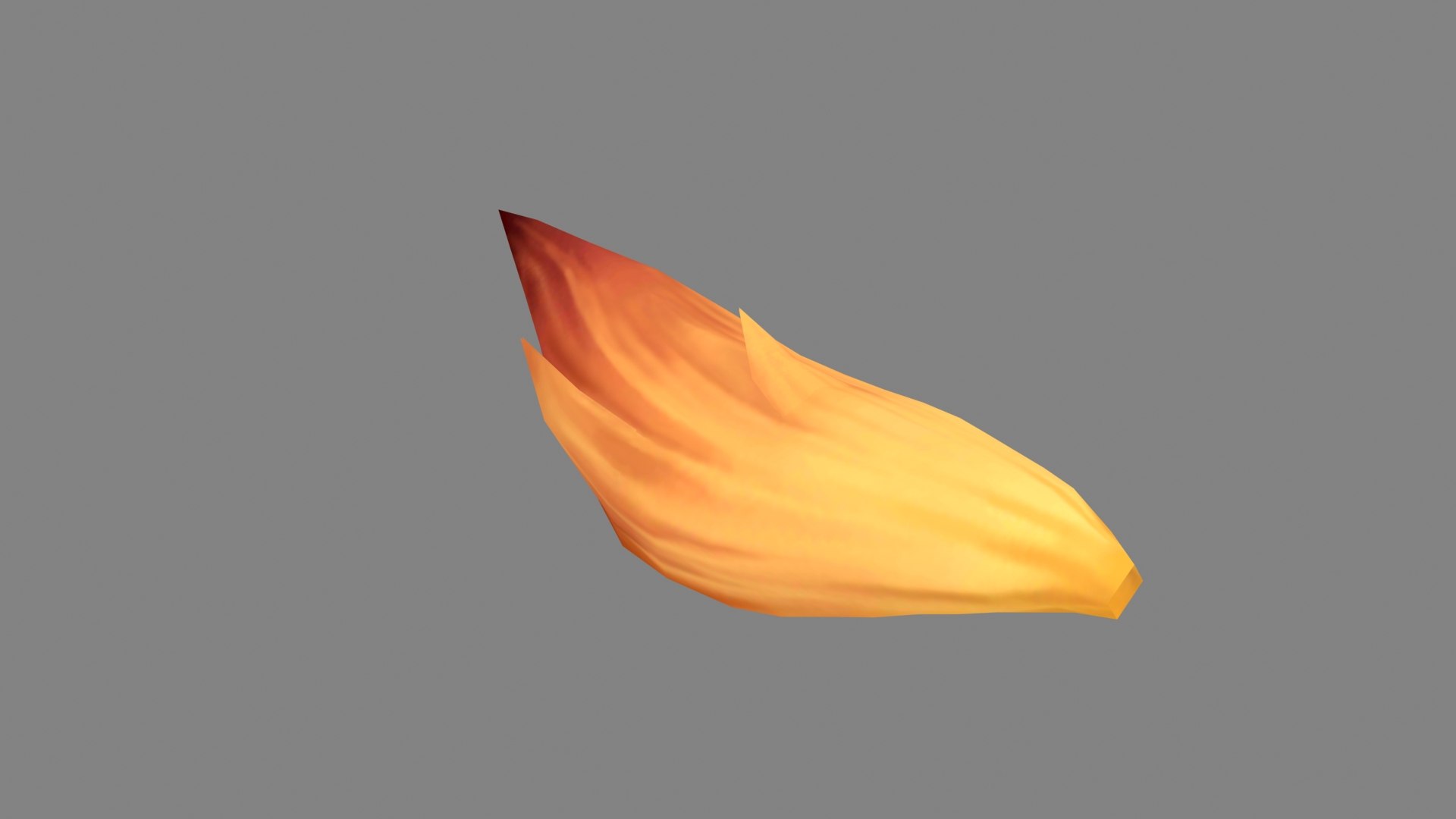 3D Cartoon Fox Tail - TurboSquid 2105037