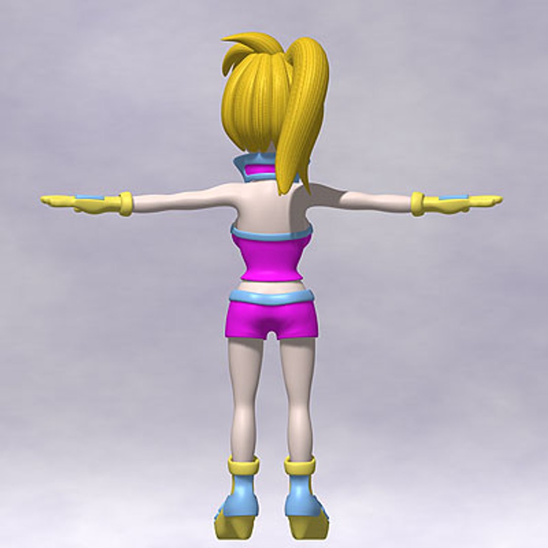 Cinema4d Girl Female Woman