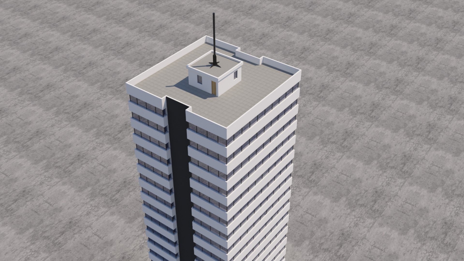 3D Building Skyscraper Model - TurboSquid 1477564