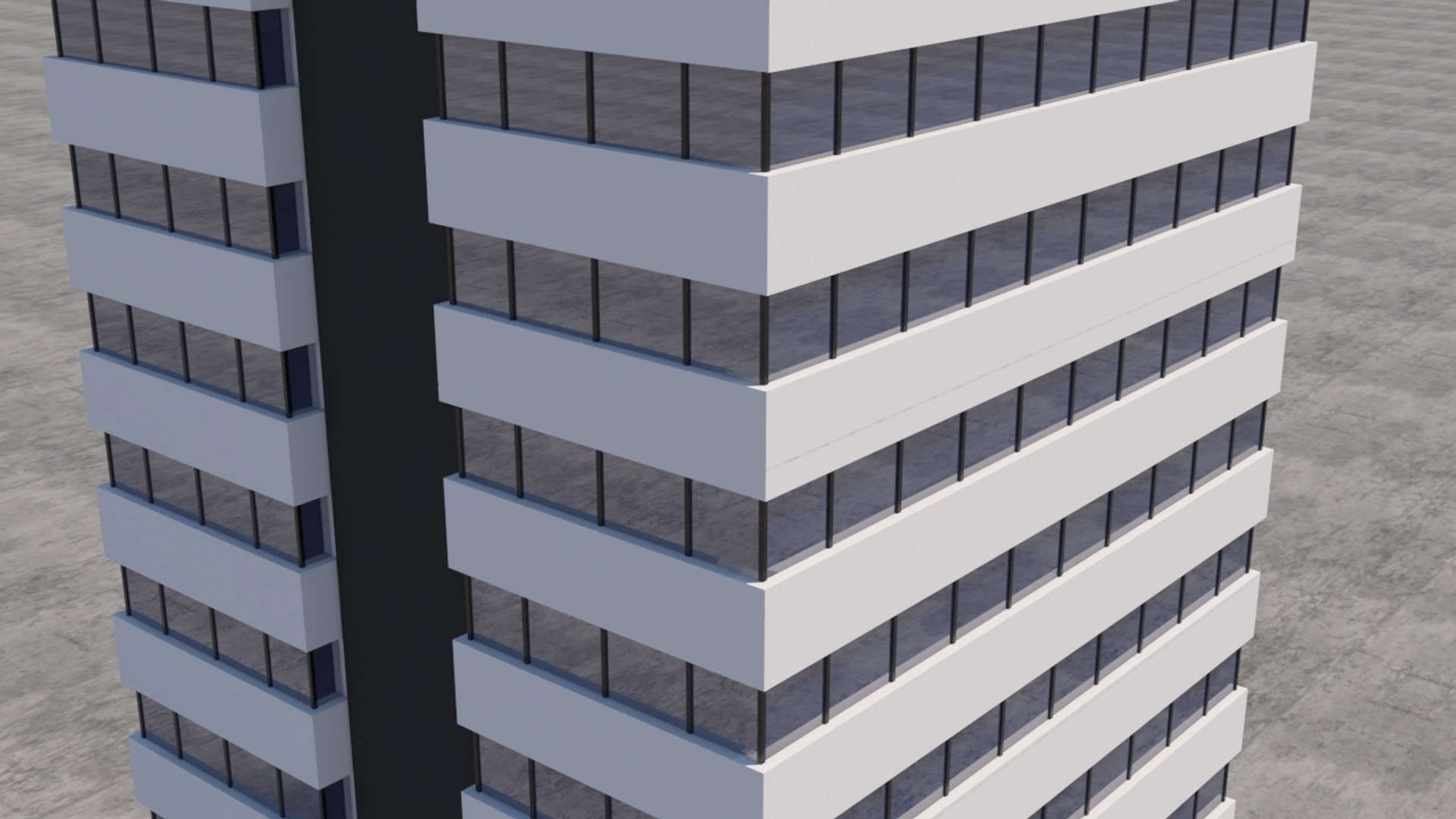 3D Building Skyscraper Model - TurboSquid 1477564