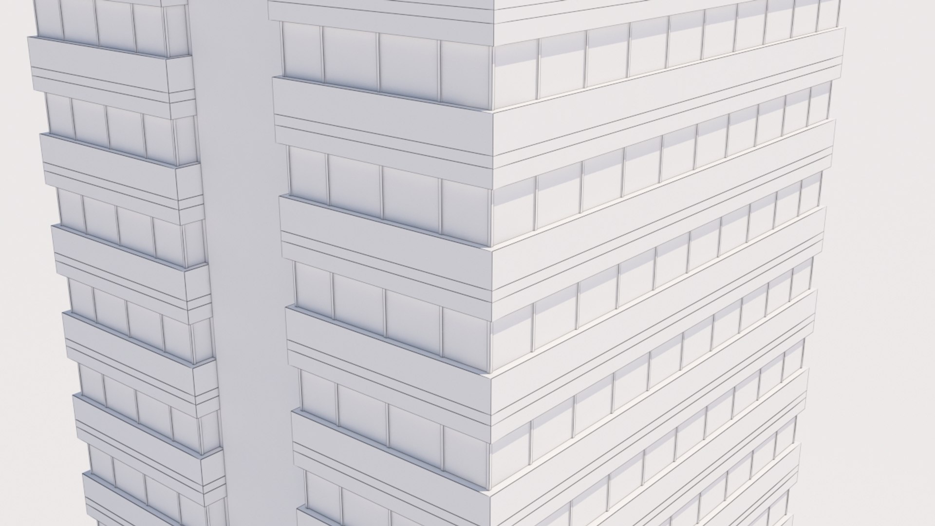 3D Building Skyscraper Model - TurboSquid 1477564