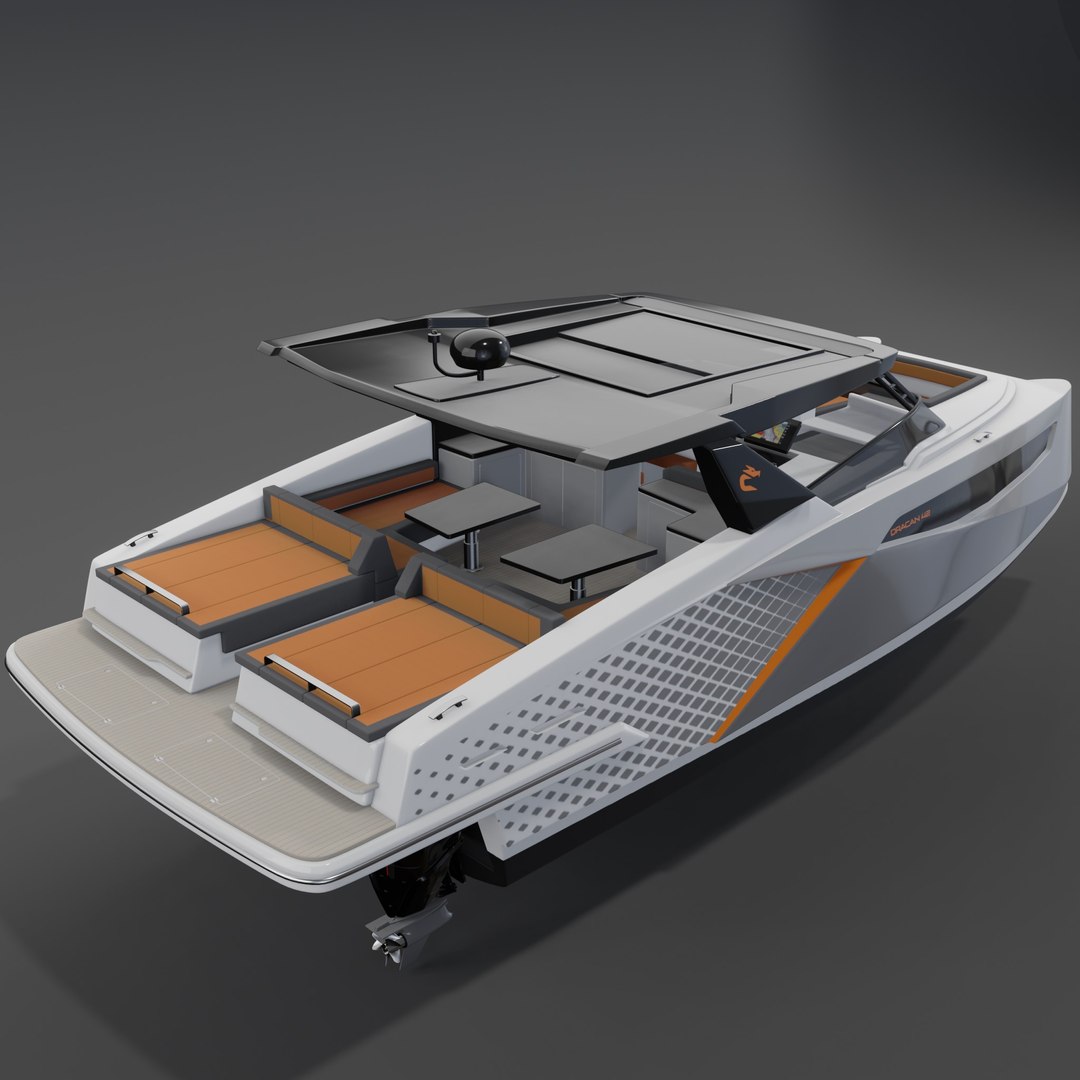 3D Dracan 42 Powercat Model - TurboSquid 2352676