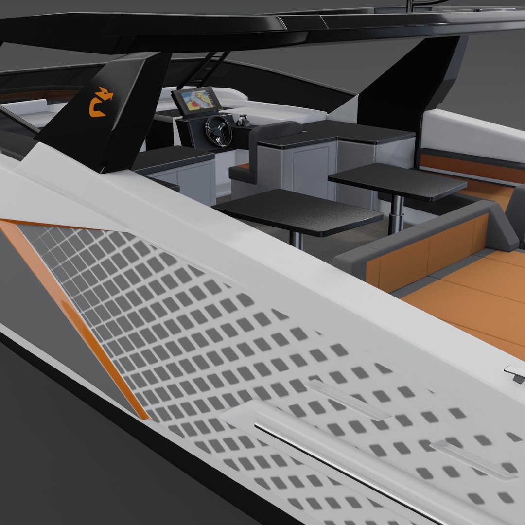 3D Dracan 42 Powercat Model - TurboSquid 2352676