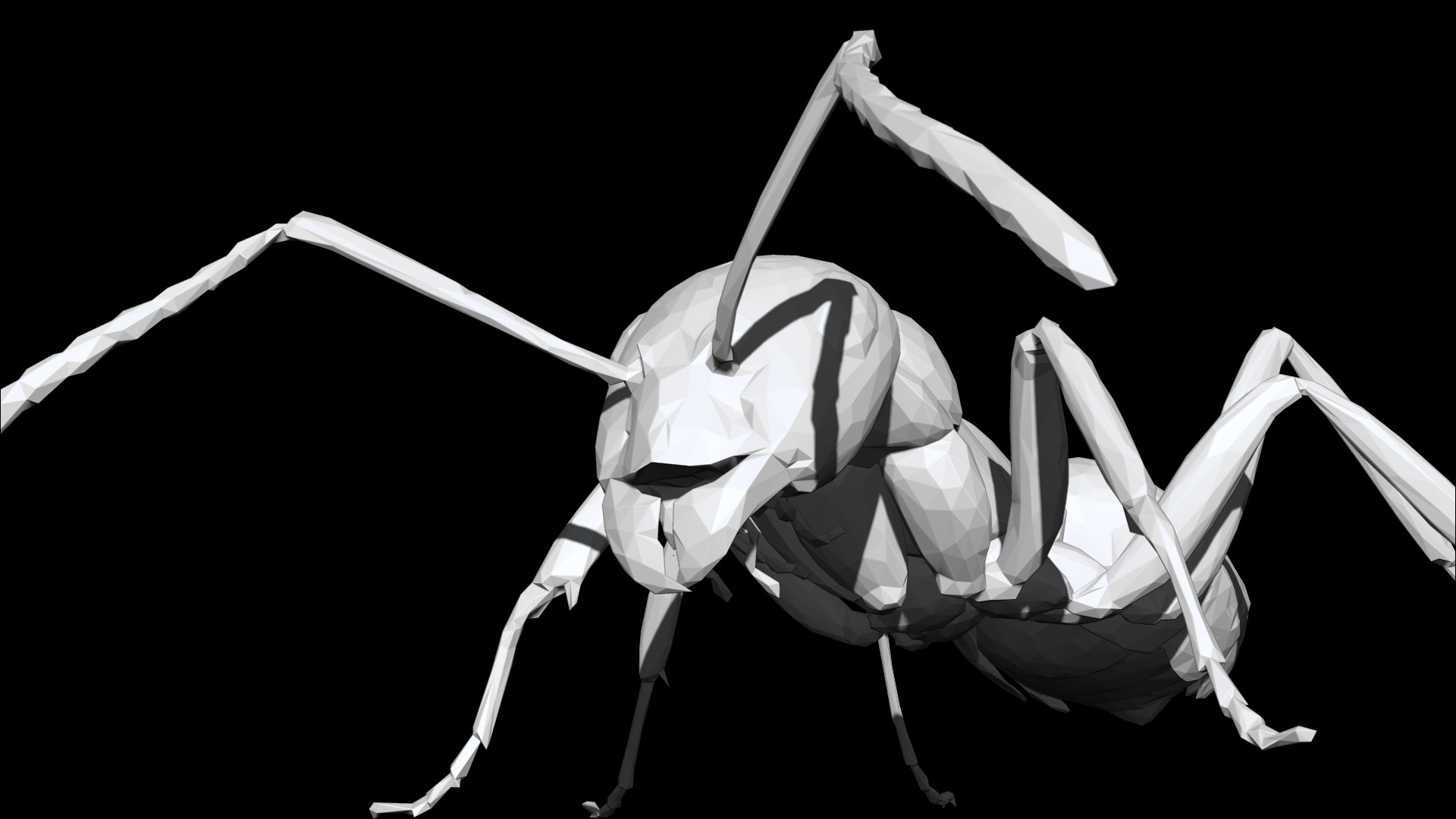 Ant CT scan low poly 3D - TurboSquid 1785161