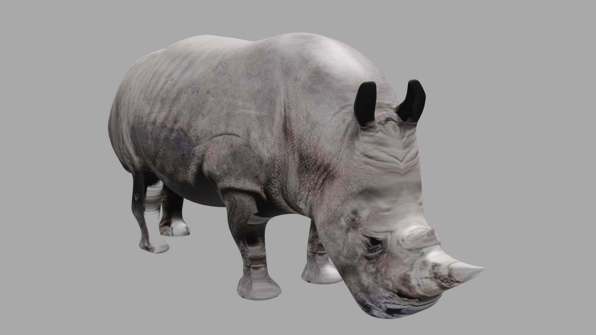 3D Rhinoceros model - TurboSquid 2033245