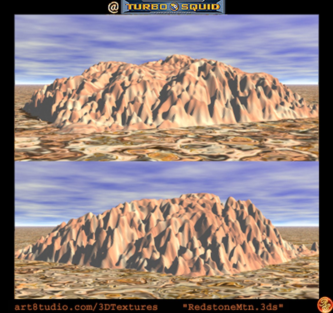 Desert Mountain 3ds