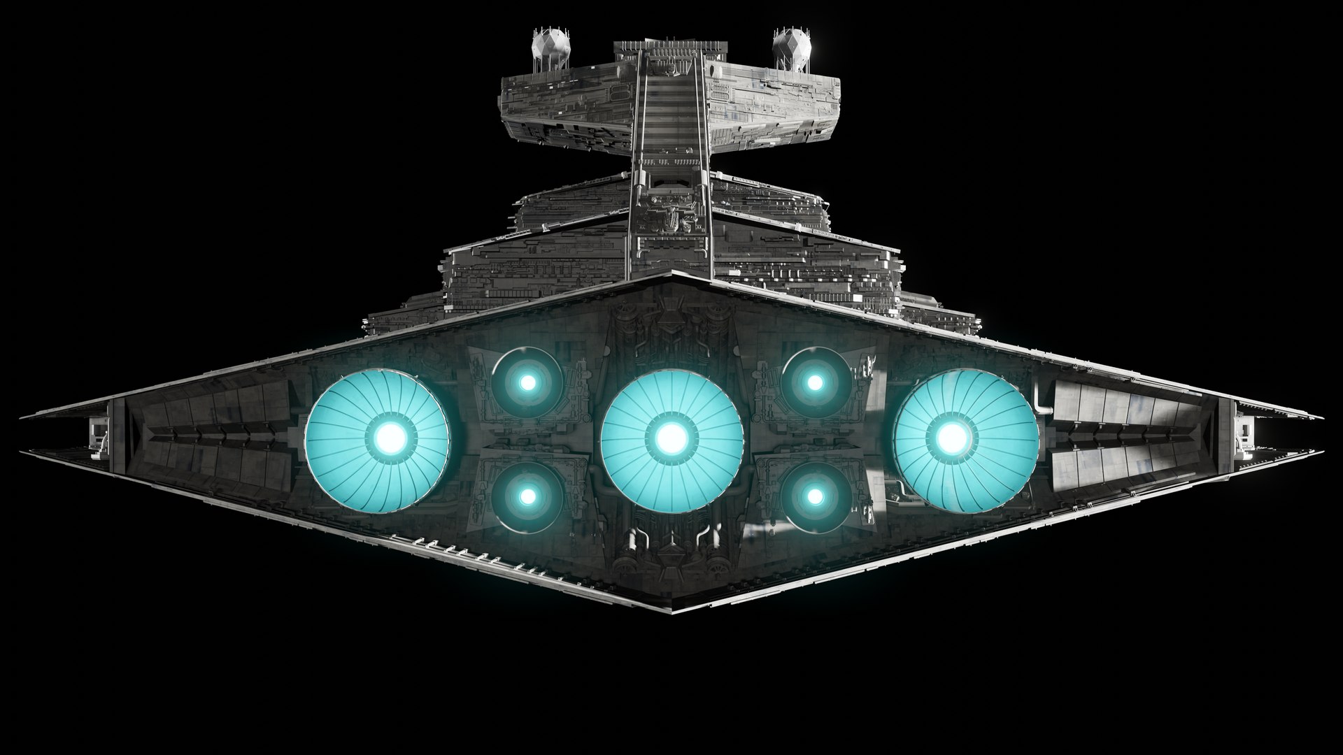 3D Model Star Wars Star Destroyer - TurboSquid 2284757