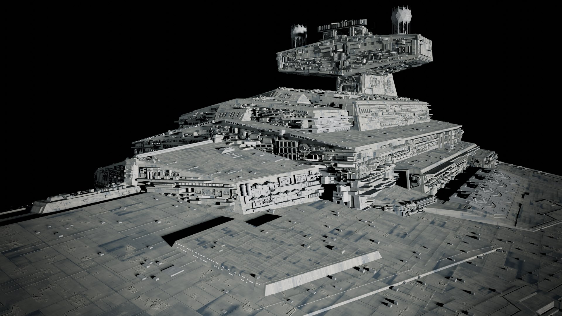 3D Model Star Wars Star Destroyer - TurboSquid 2284757