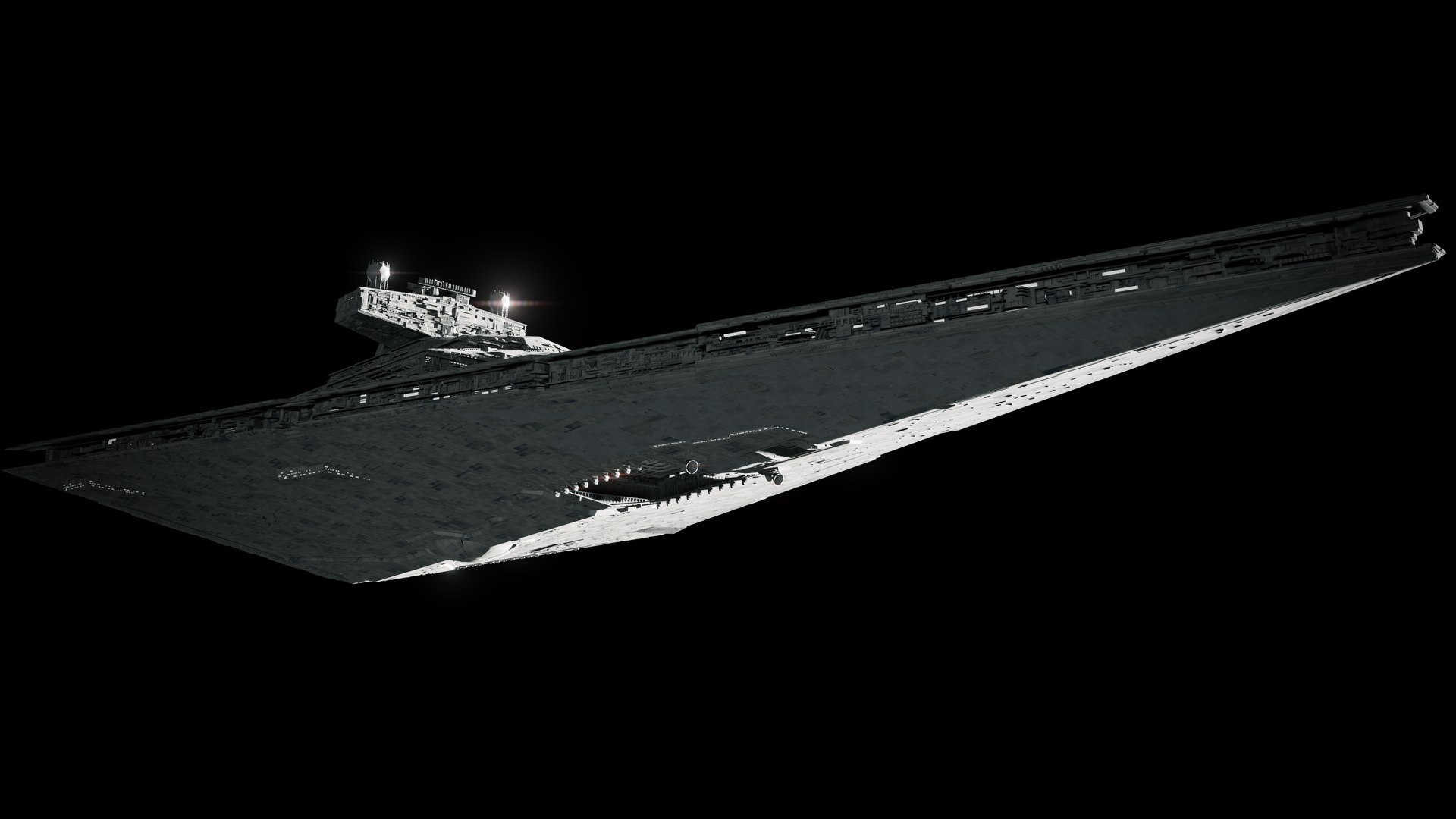 3D Model Star Wars Star Destroyer - TurboSquid 2284757