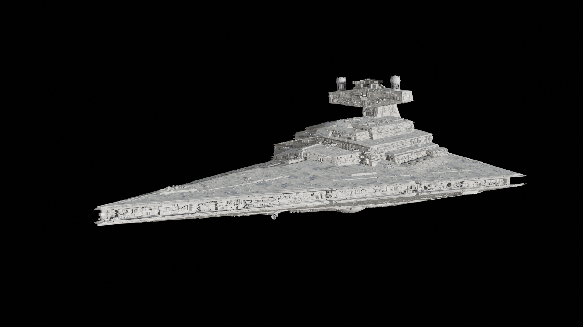 3D Model Star Wars Star Destroyer - TurboSquid 2284757