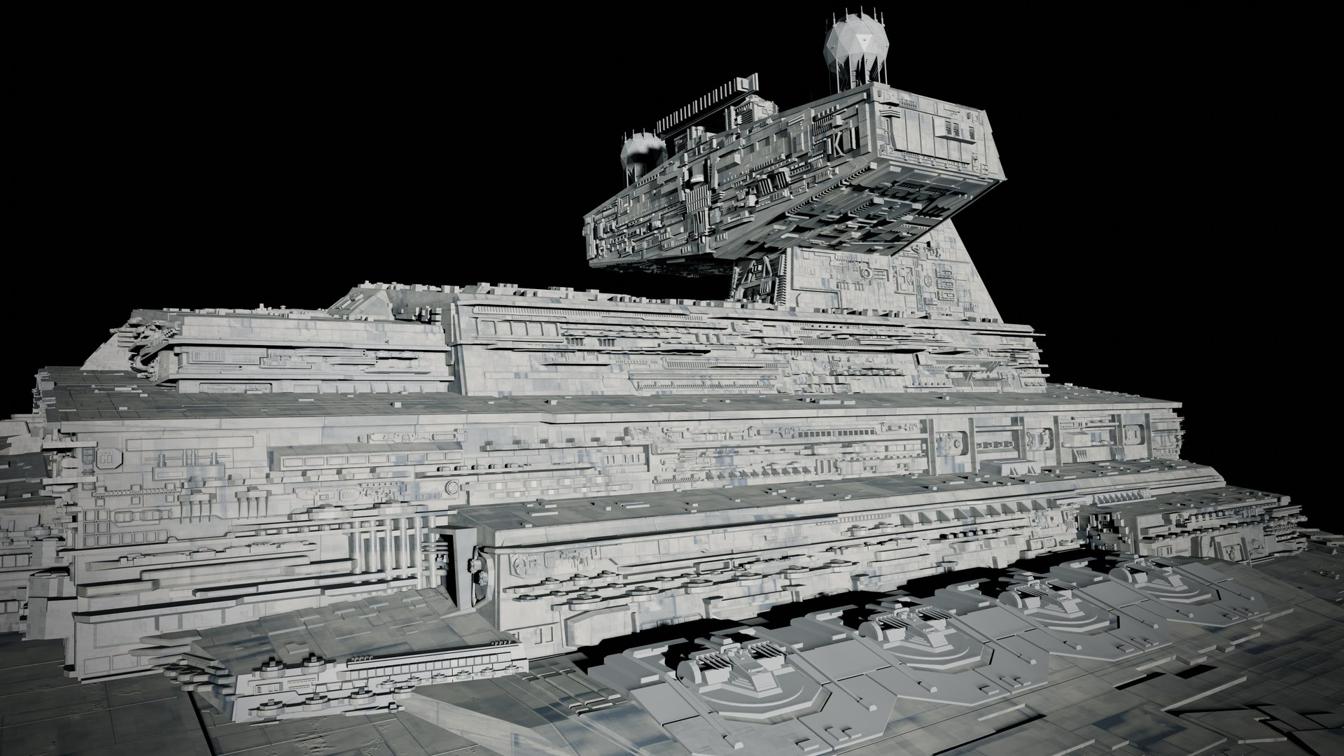 3D Model Star Wars Star Destroyer - TurboSquid 2284757