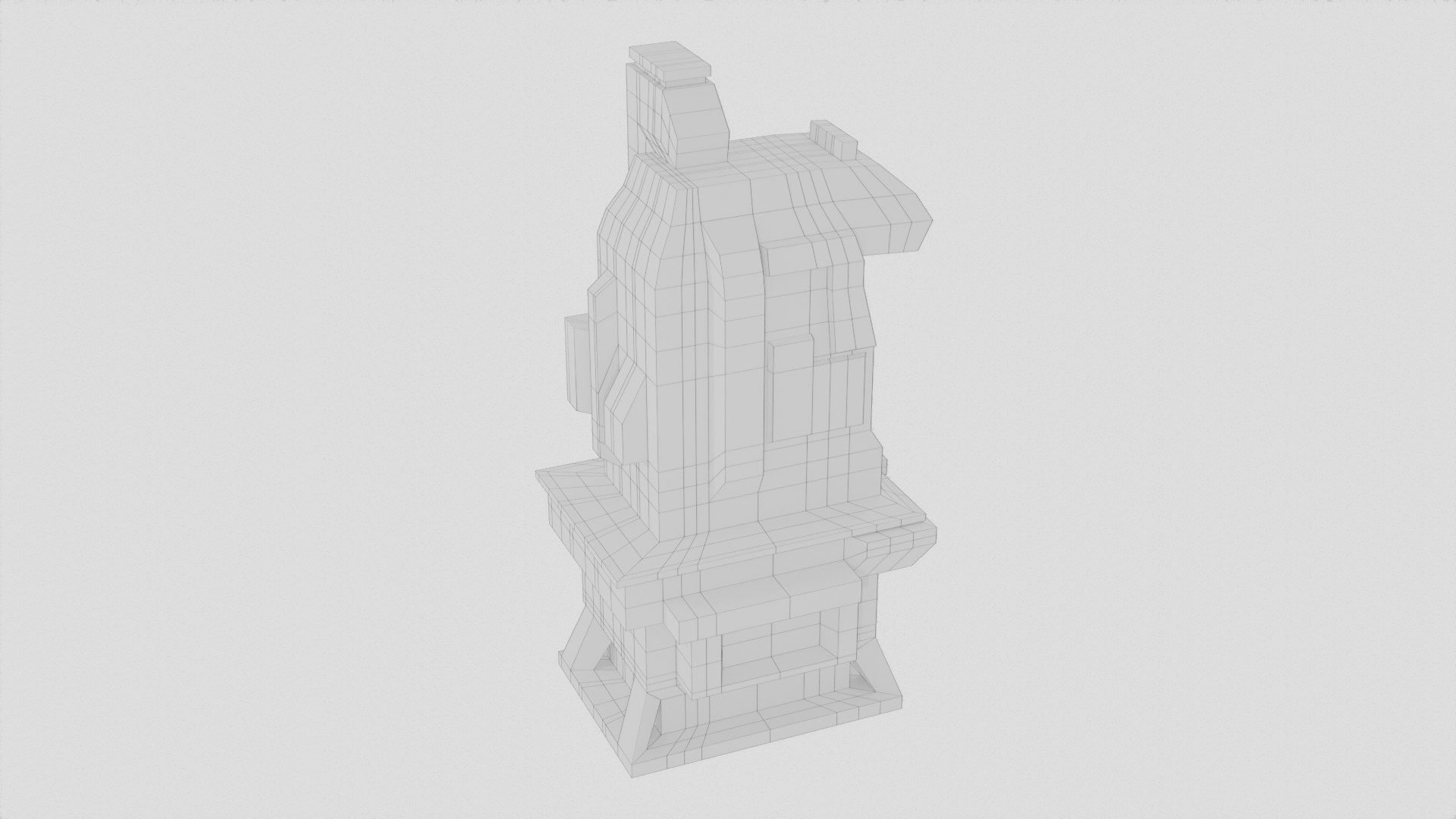 Sci-fi Tower 3D Model - TurboSquid 1977689