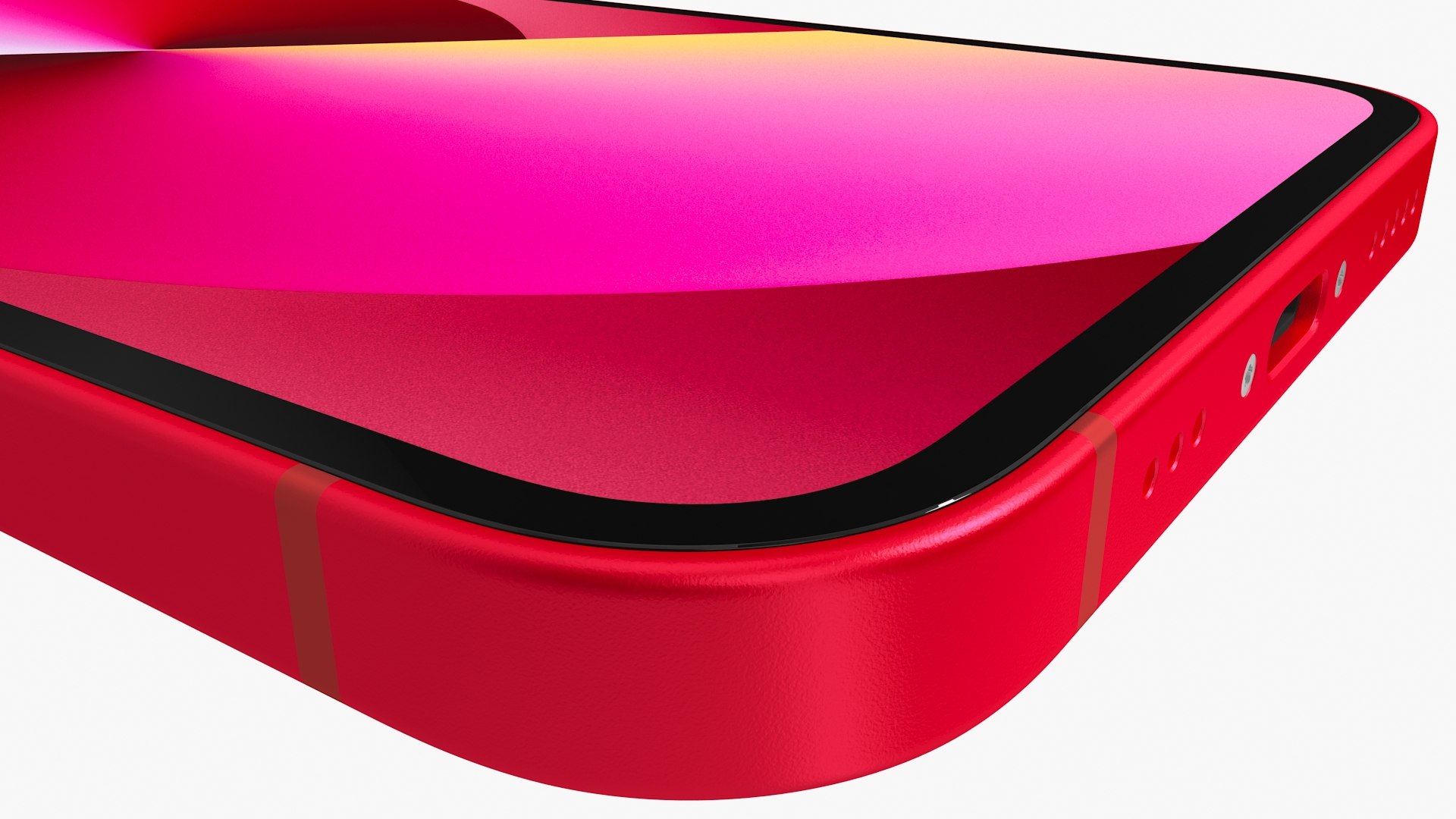 Apple iPhone 13 Red model - TurboSquid 1788492