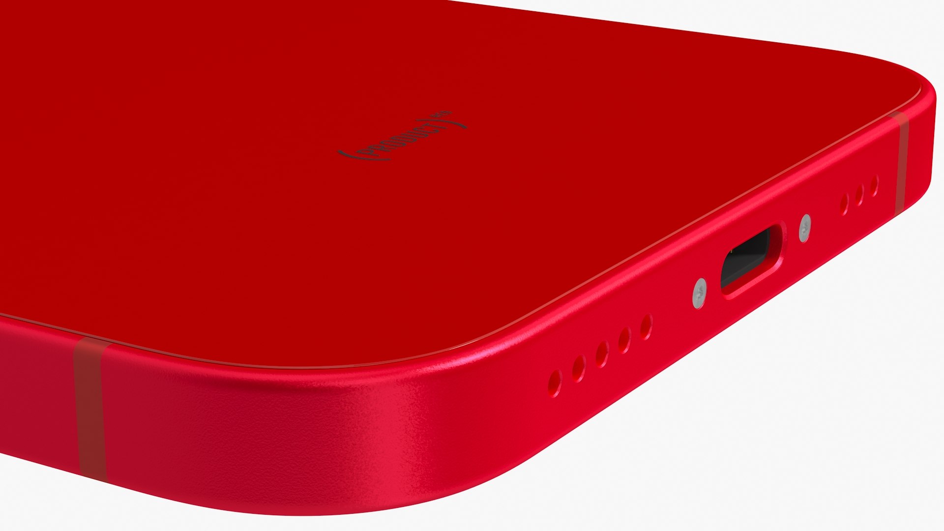 Apple iPhone 13 Red model - TurboSquid 1788492