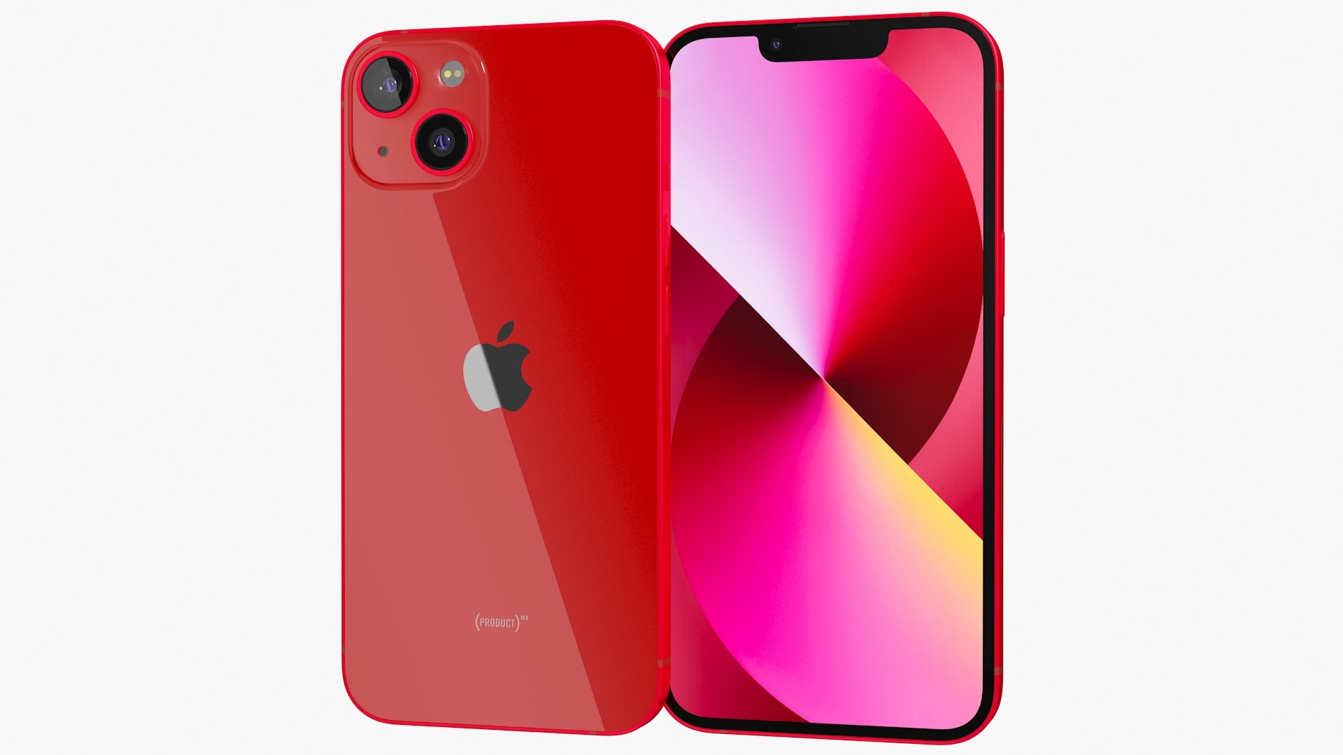 Apple iPhone 13 Red model - TurboSquid 1788492