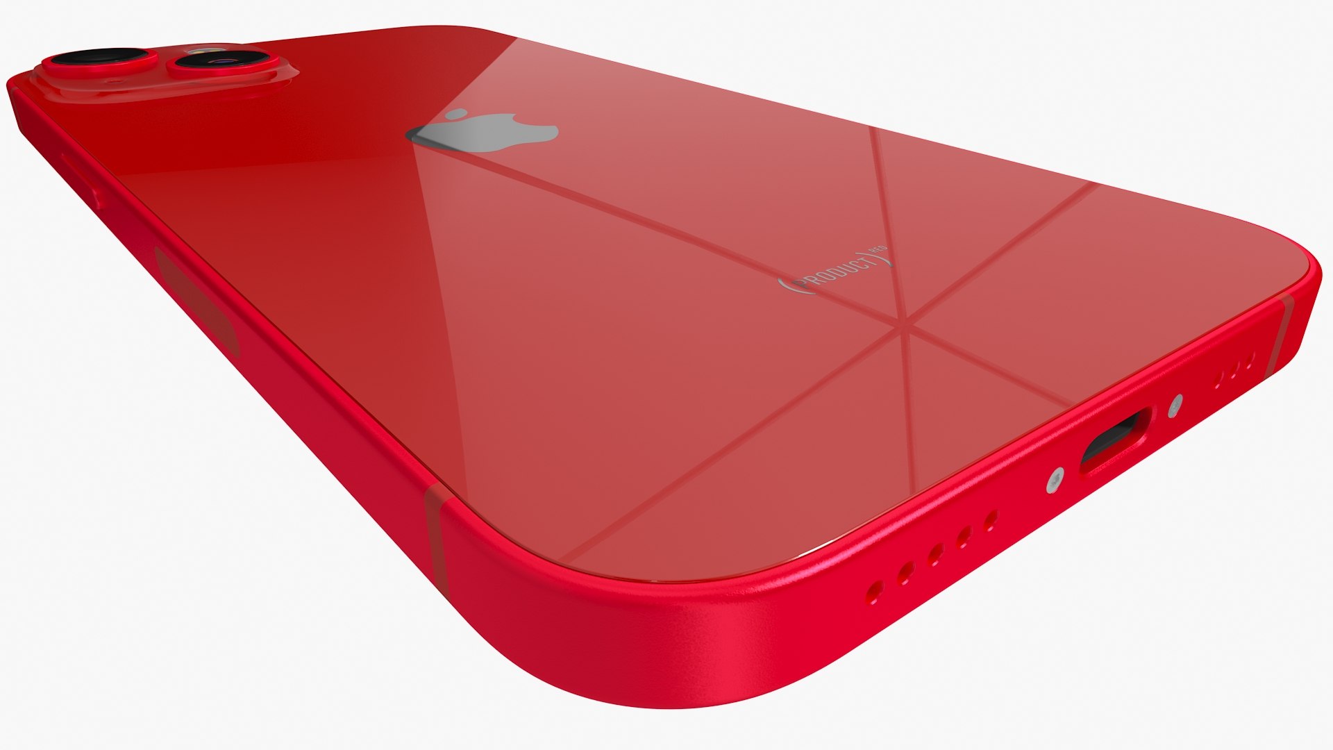 Apple iPhone 13 Red model - TurboSquid 1788492