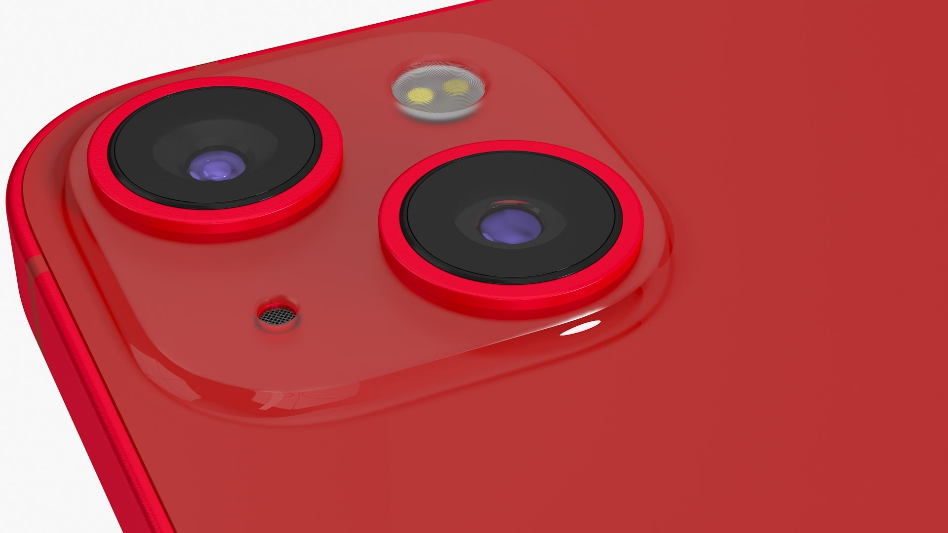 Apple iPhone 13 Red model - TurboSquid 1788492