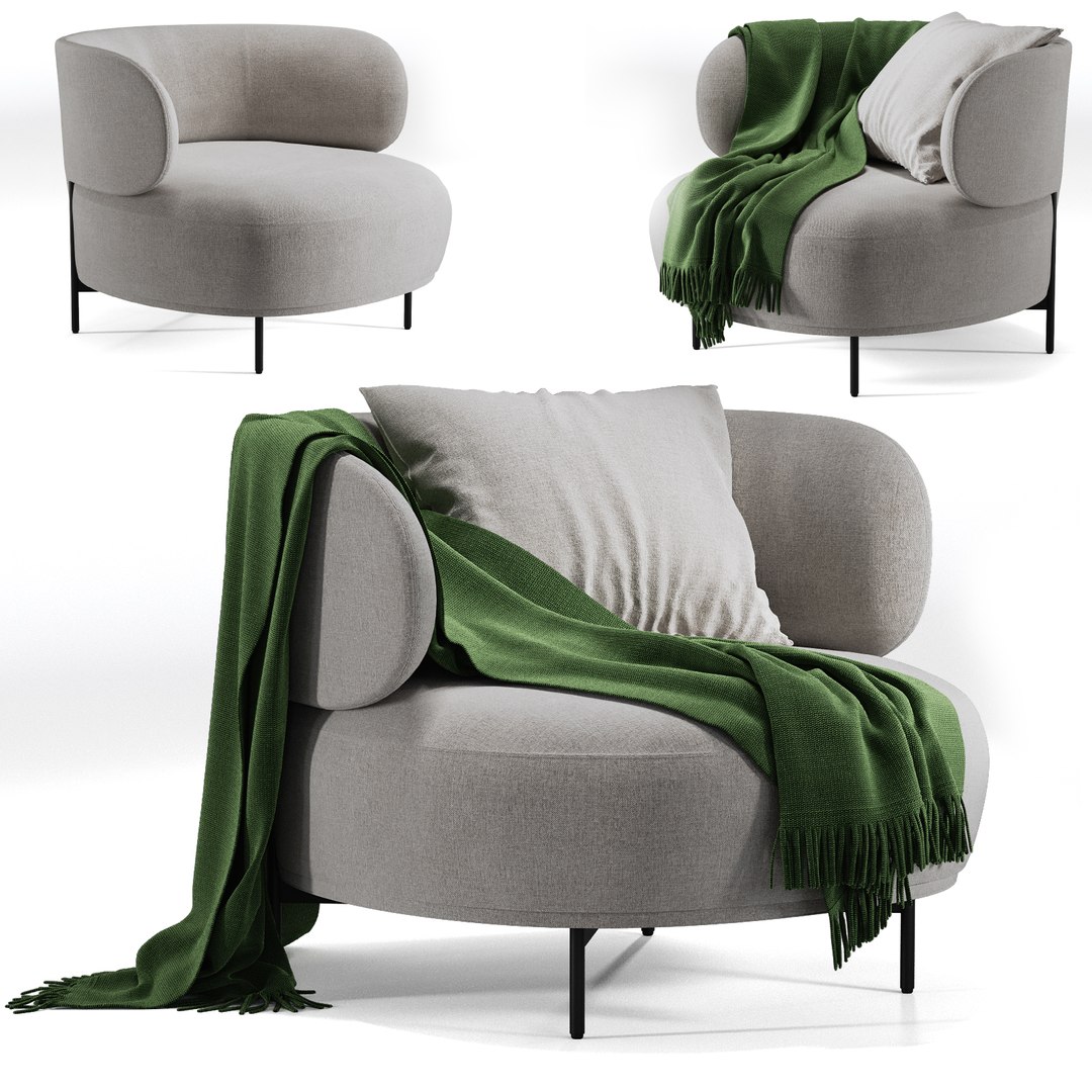 3D Akiko Lounge GallottiRadice - TurboSquid 1925470