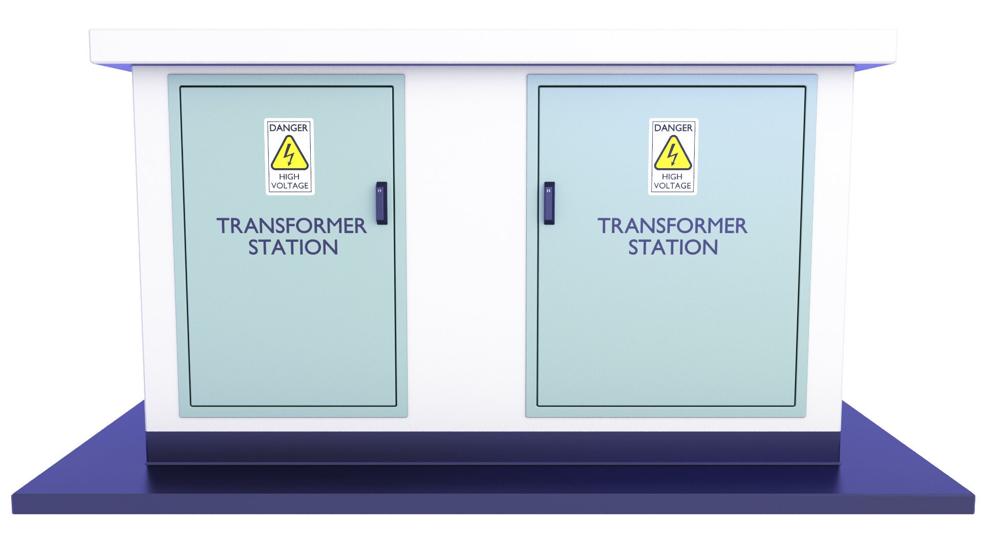 Compact MV Transformer Station 25 Model - TurboSquid 2394597