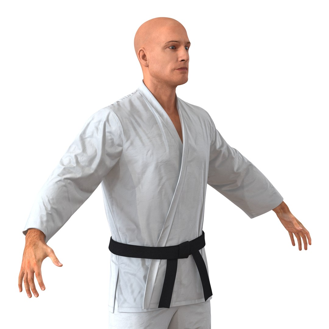 3D Model Rigged Karate Fighters - TurboSquid 1212881