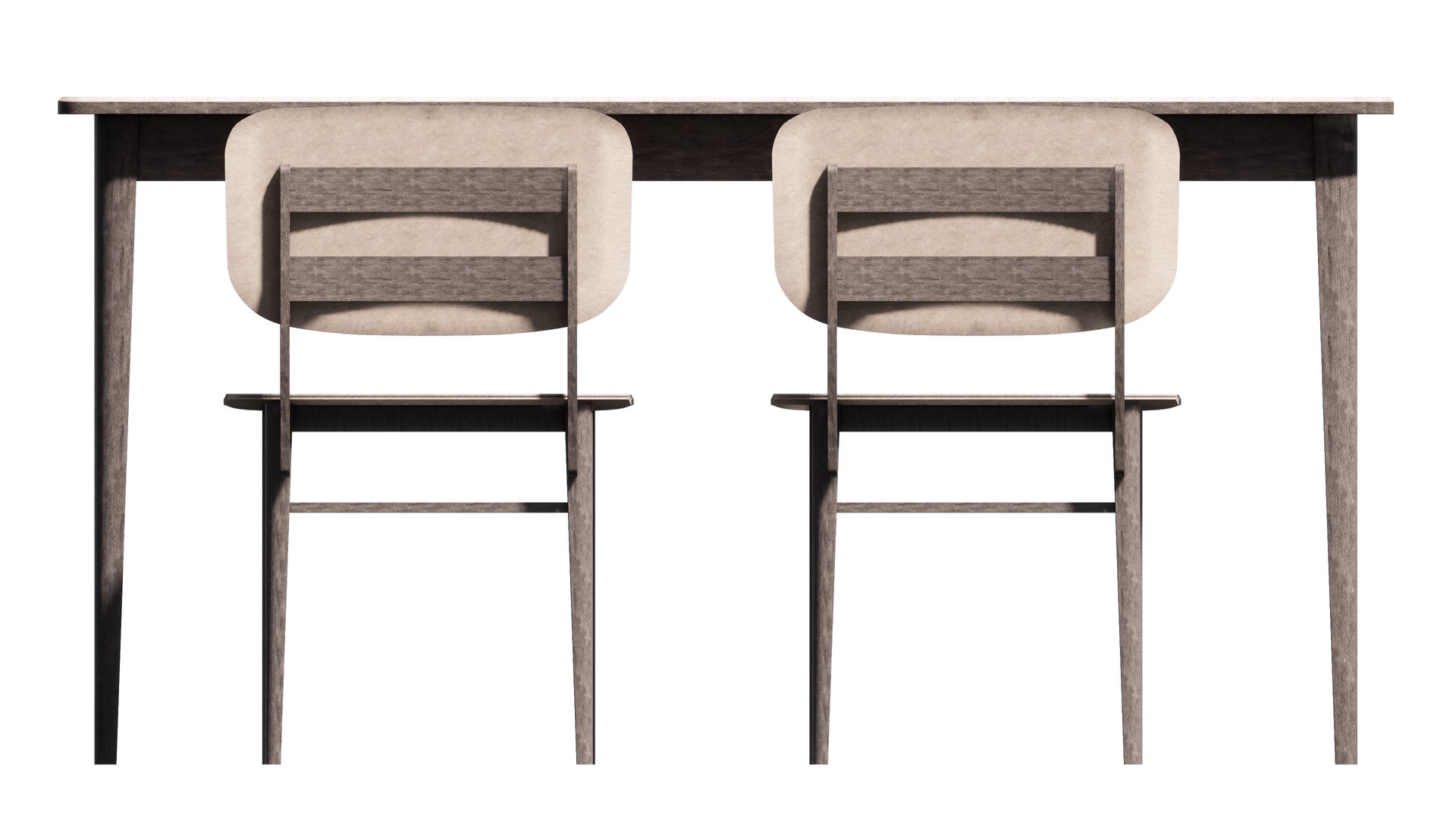 3D Model Table And Chair - TurboSquid 1985012