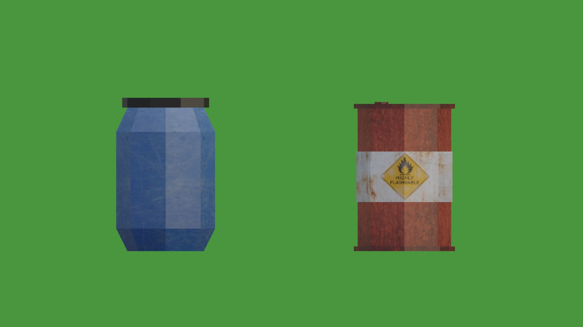 3D CONTAINERS - LOW POLY - PS1 RETRO STYLE - TurboSquid 2319496