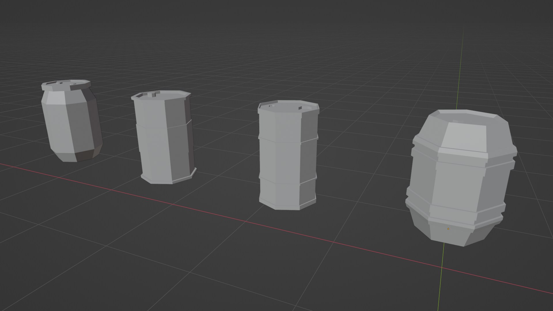 3D CONTAINERS - LOW POLY - PS1 RETRO STYLE - TurboSquid 2319496