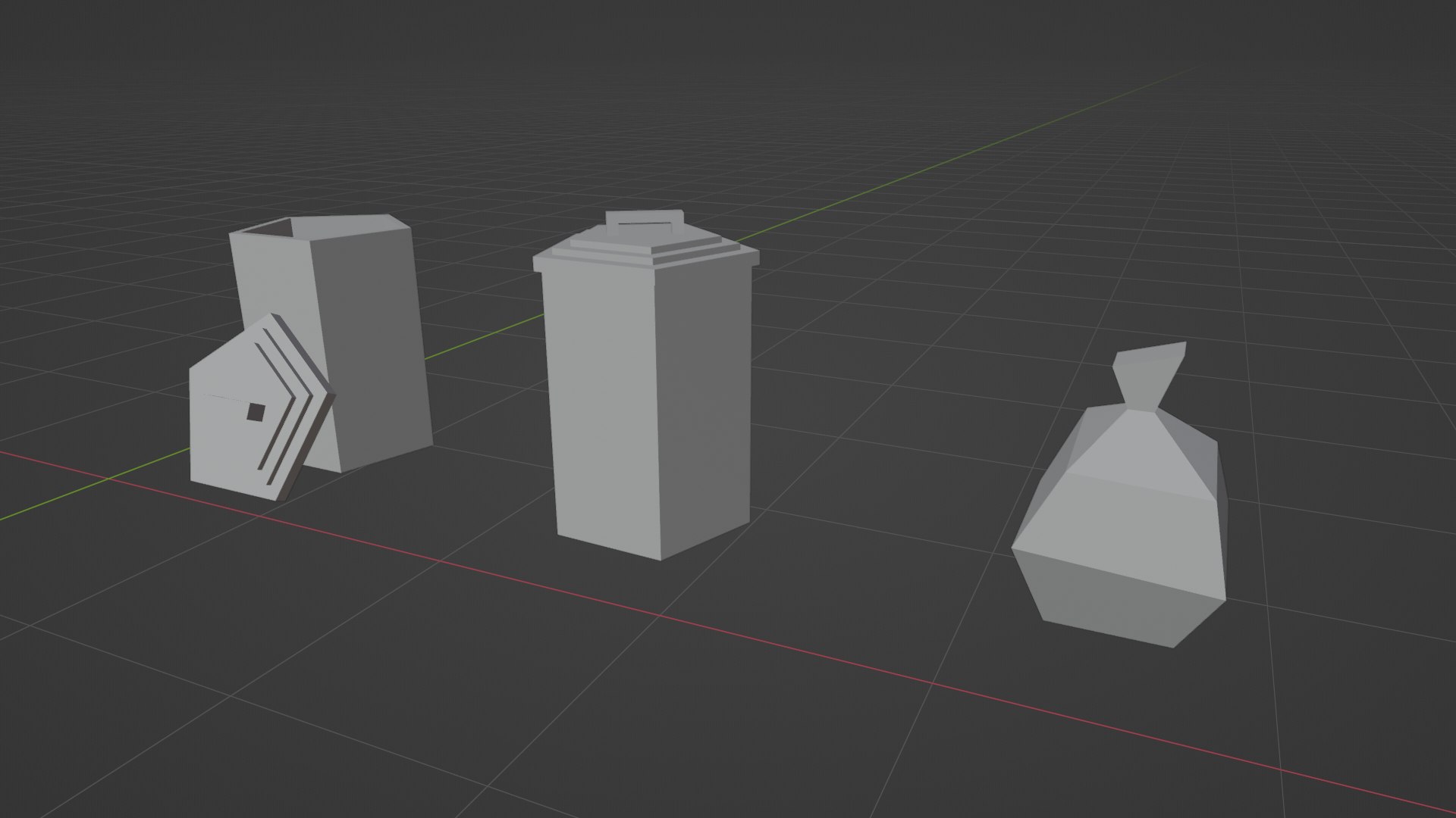 3D CONTAINERS - LOW POLY - PS1 RETRO STYLE - TurboSquid 2319496