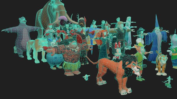 modelo 3d Paquete Disney - TurboSquid 1850651