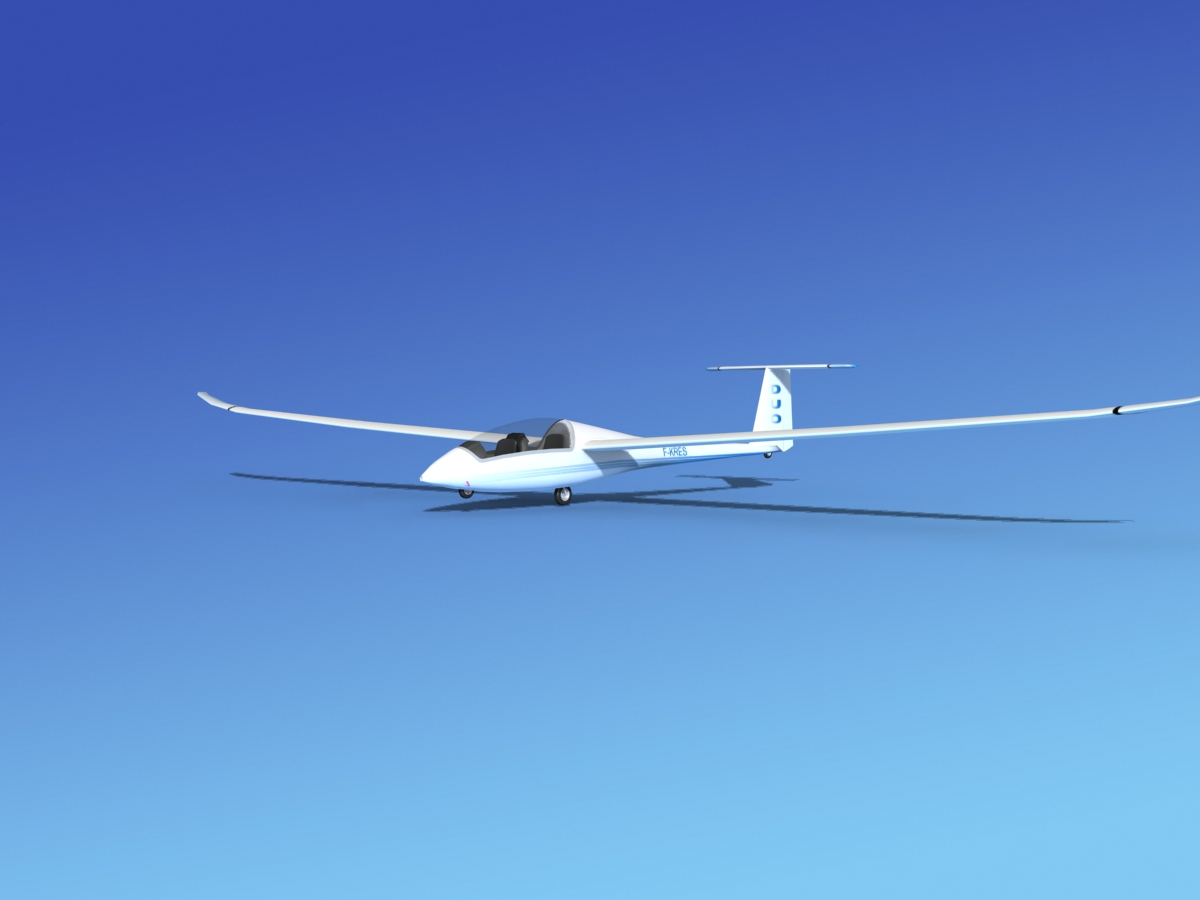 3d discus duo sailplane plane