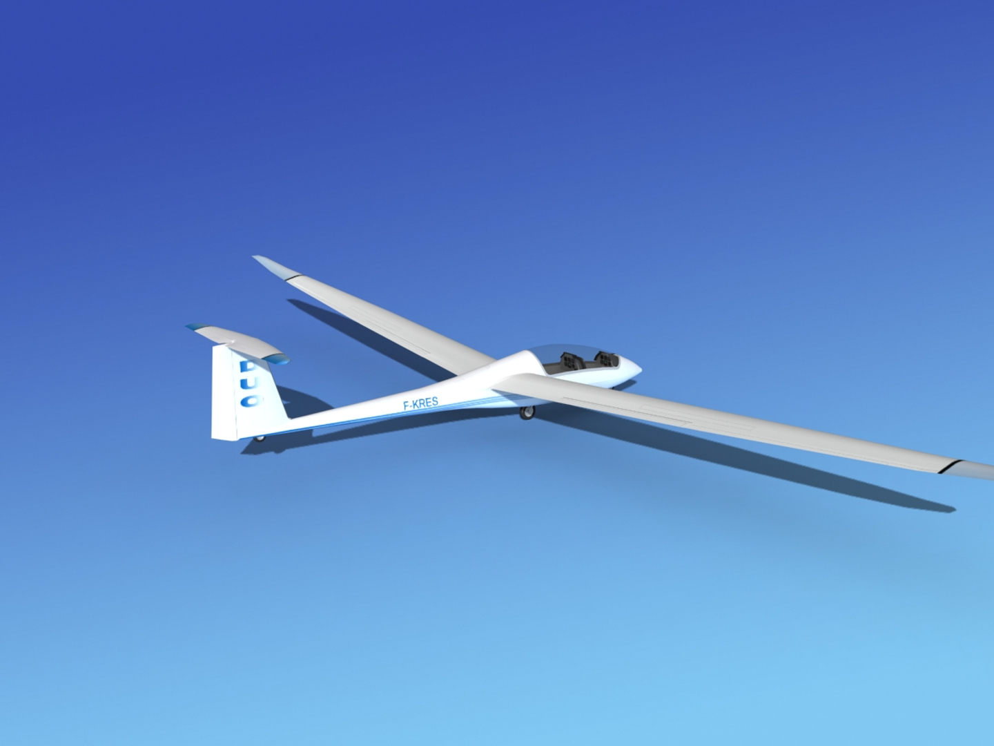 3d discus duo sailplane plane