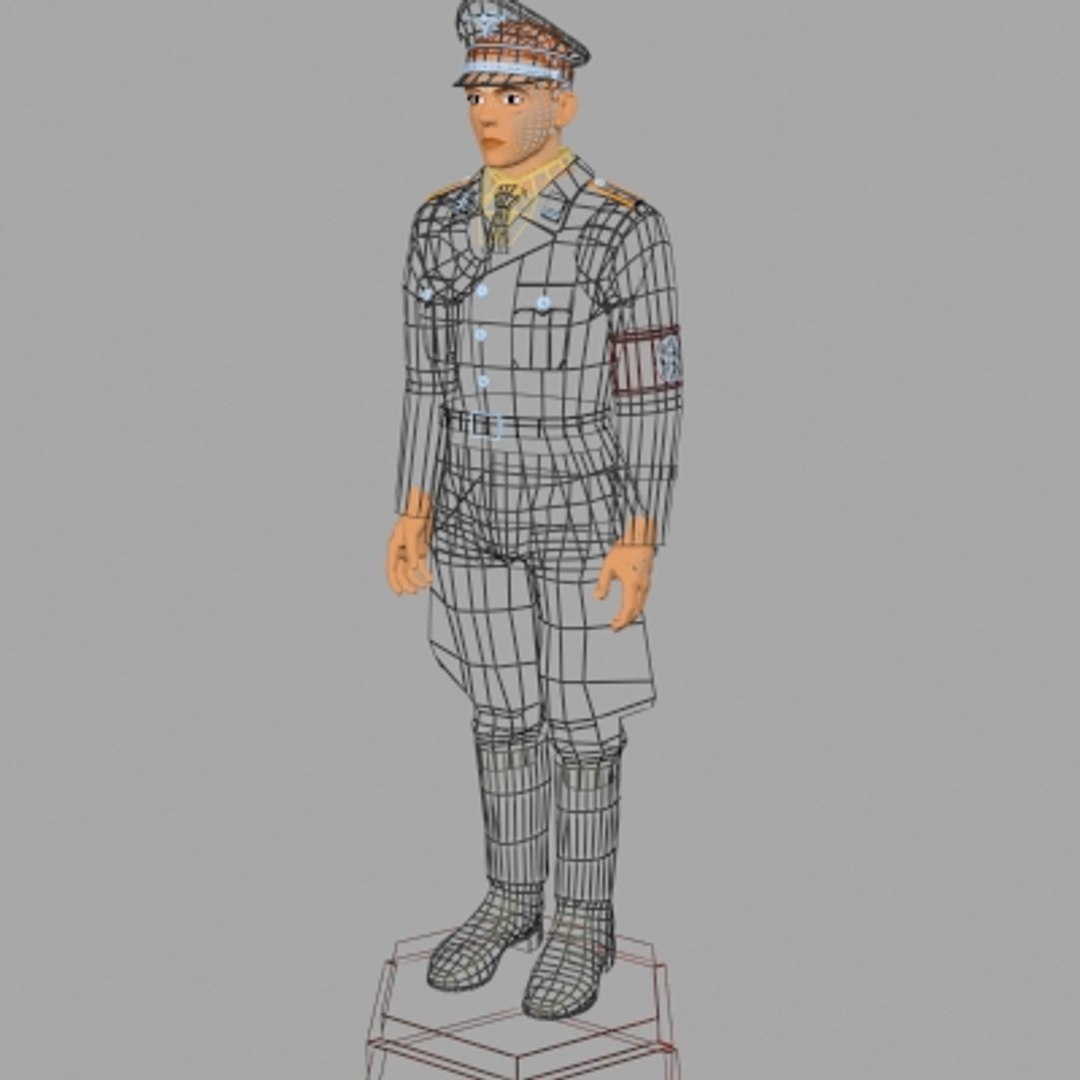 World War German 3d Model