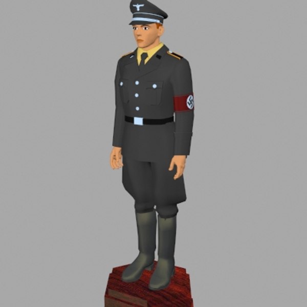 world war german 3d model
