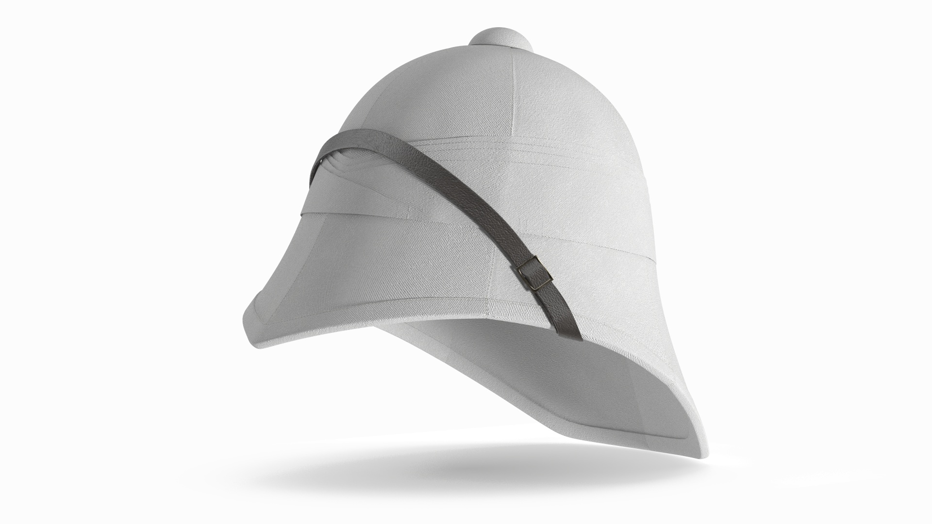 3D Model Empire Infantry Pith Helmet White - TurboSquid 2422354