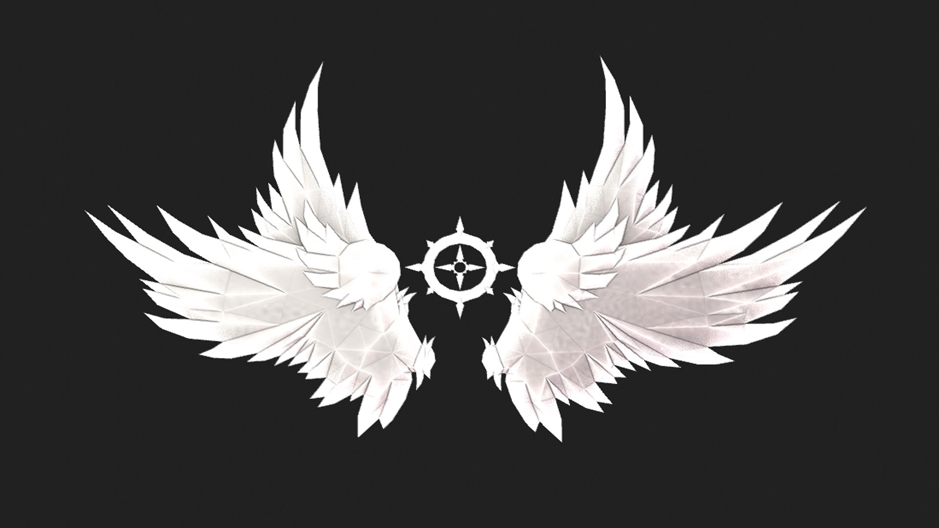 Golden Wing Model - TurboSquid 1969728