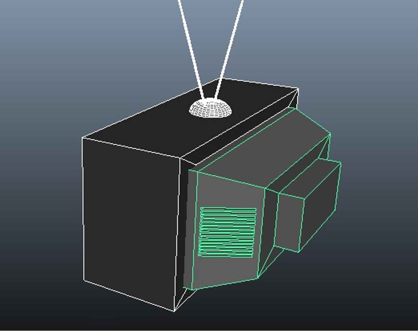 3d classic tv model